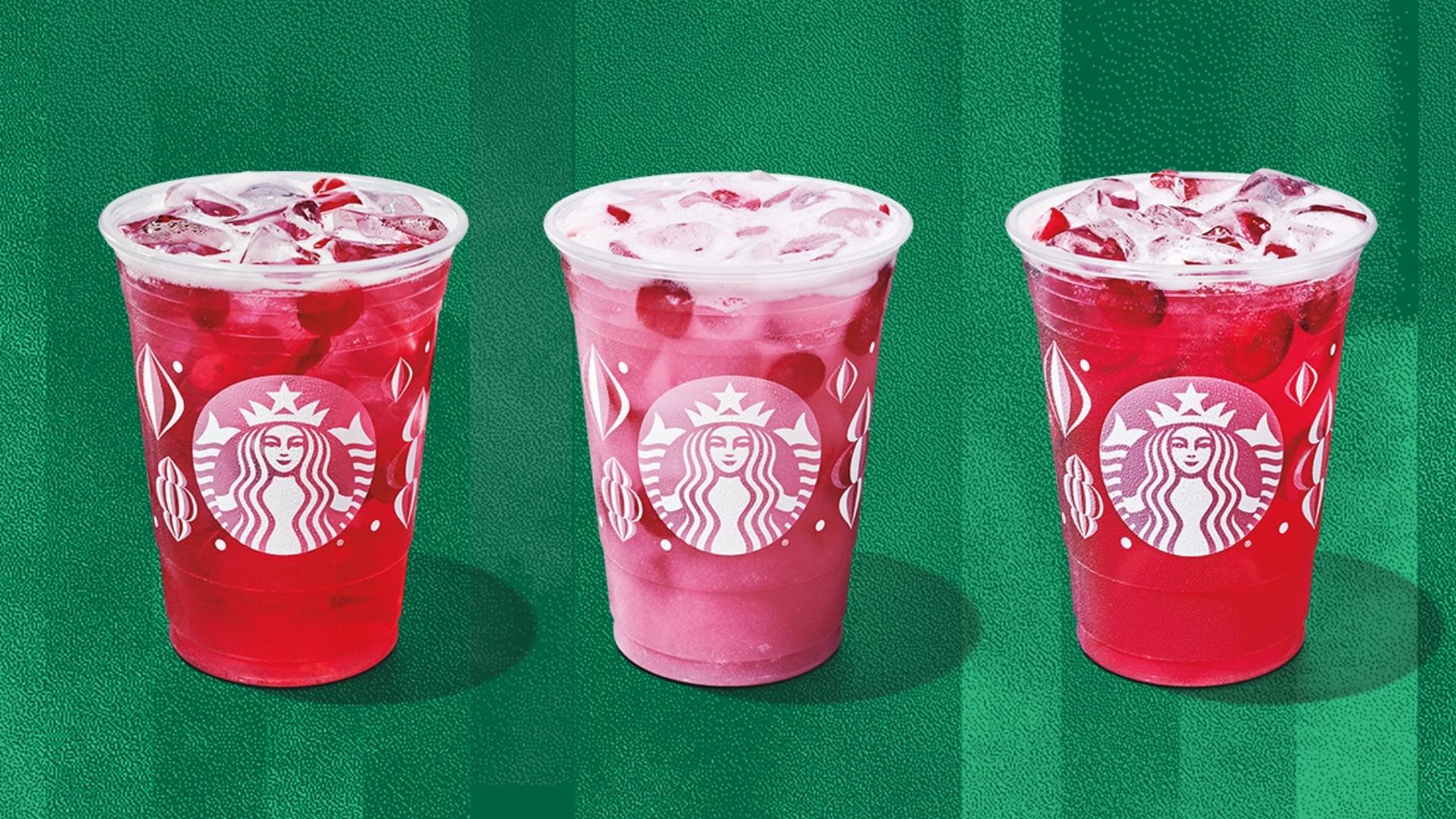 Starbucks begins 2024 holiday menu: Here's the menu and cups | 9news.com