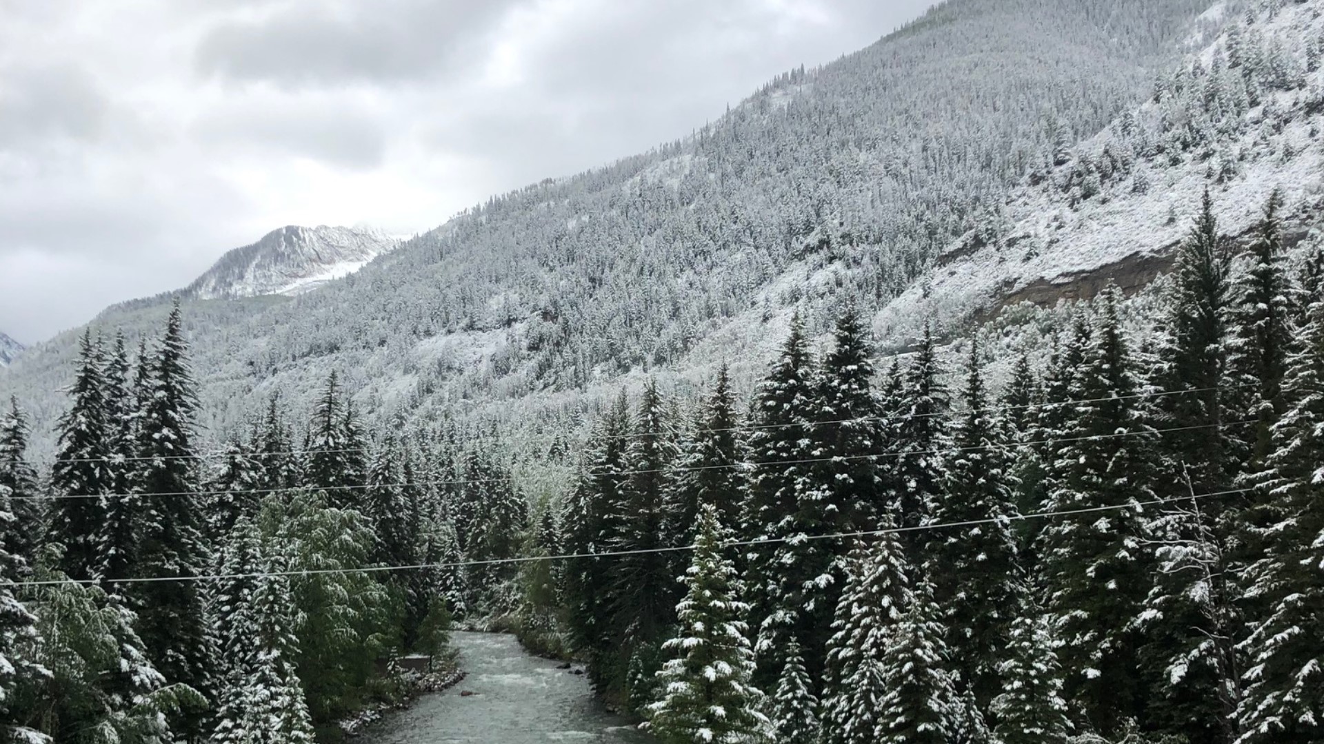 Photos show snow on Rabbit Ears, Cameron Pass in Colorado | 9news.com