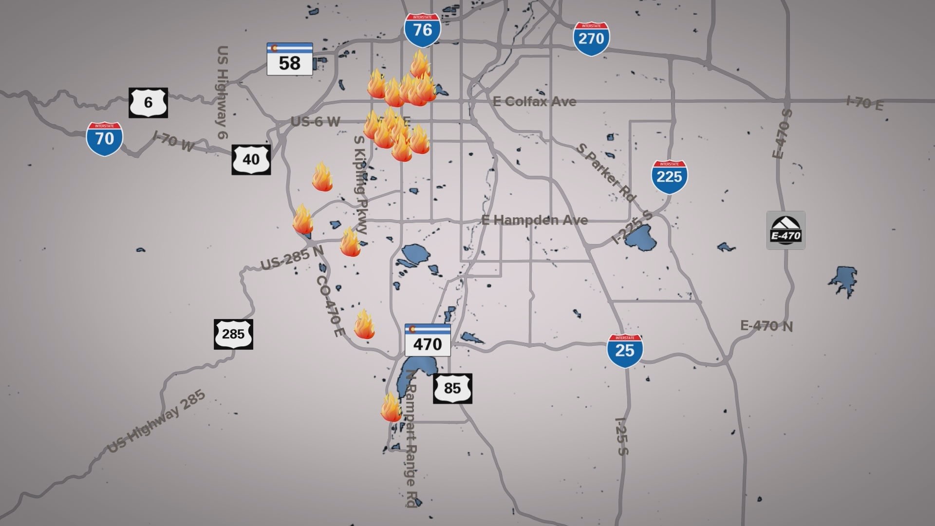 Firefighters battle multiple July 4th fires caused by fireworks | 9news.com