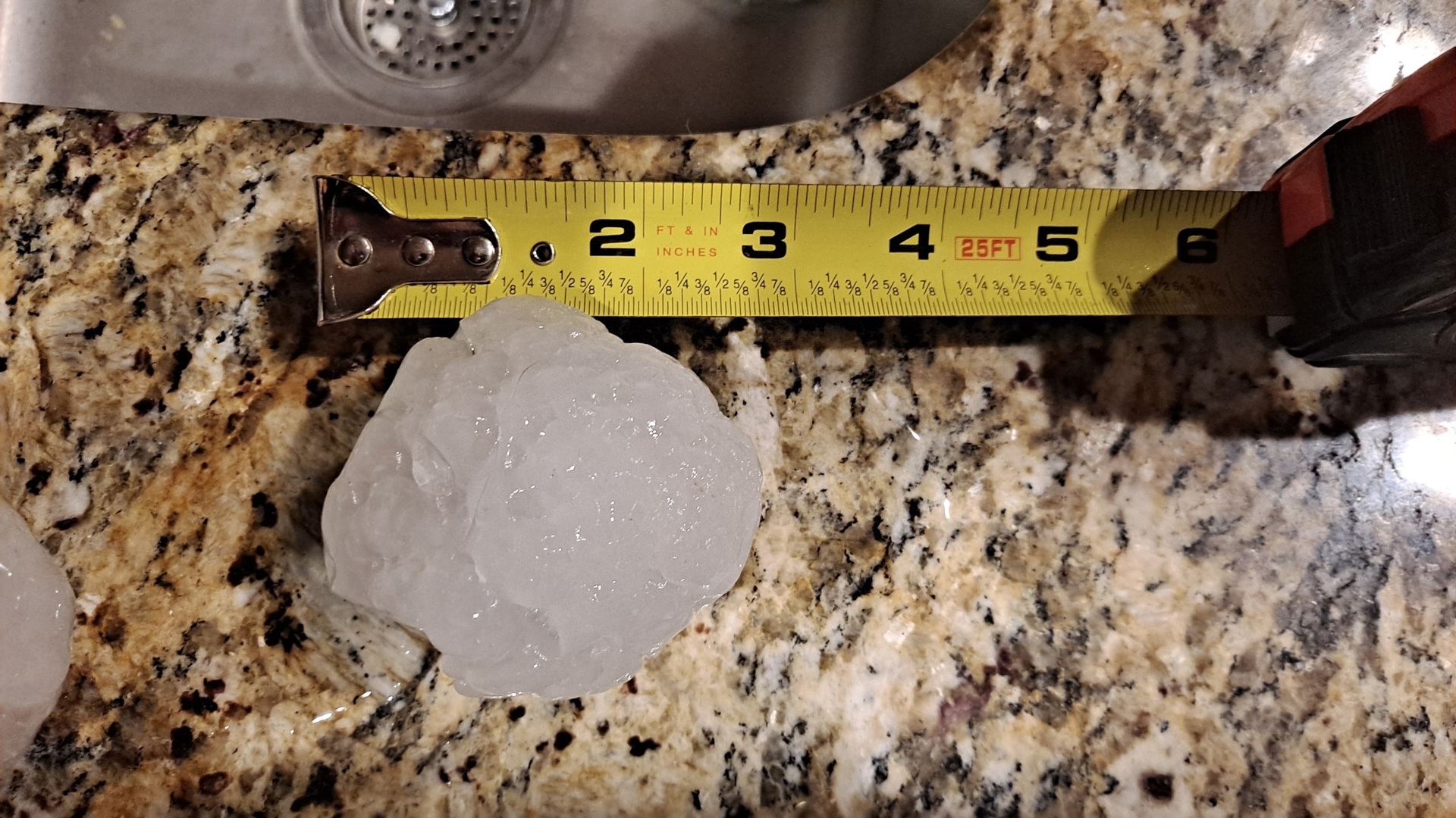Photos: Severe storms bring large hail to northern Colorado | 9news.com