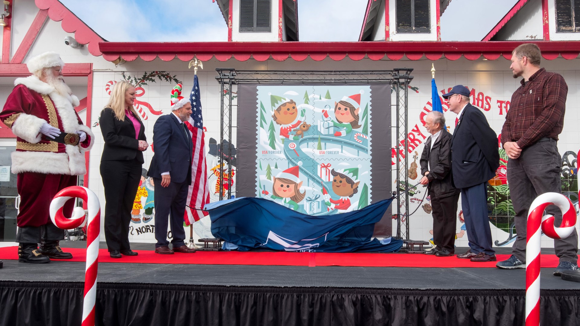 USPS releases new elf, Christmas season stamps for holidays | 9news.com