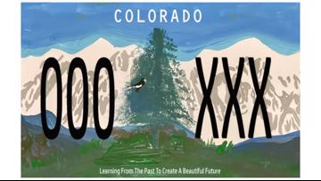 Colorado debuts the new 150th anniversary car license plate | 9news.com