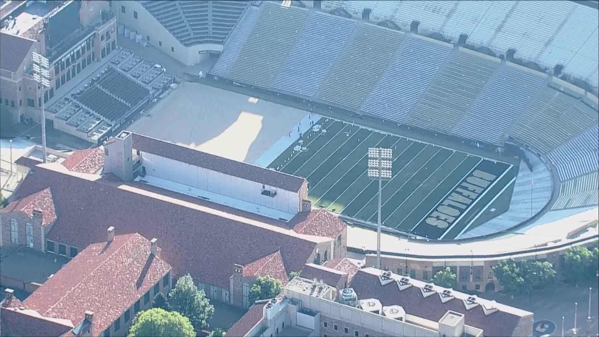Here's what's new for fans at Folsom Field for Colorado vs. Georgia ...