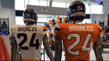 Broncos announce 2024 schedule for new uniforms, helmets | 9news.com