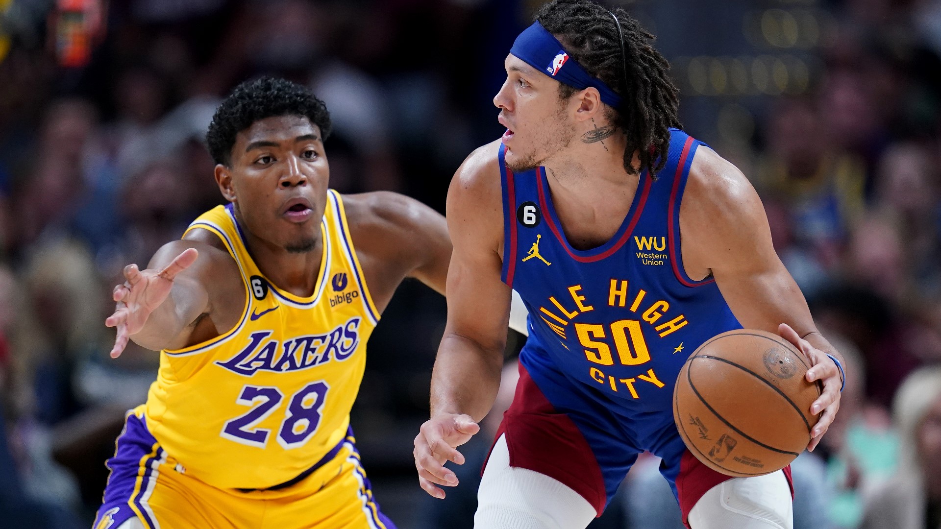 Nikola Jokić helps Denver Nuggets edge Lakers in Game 1 thriller ...