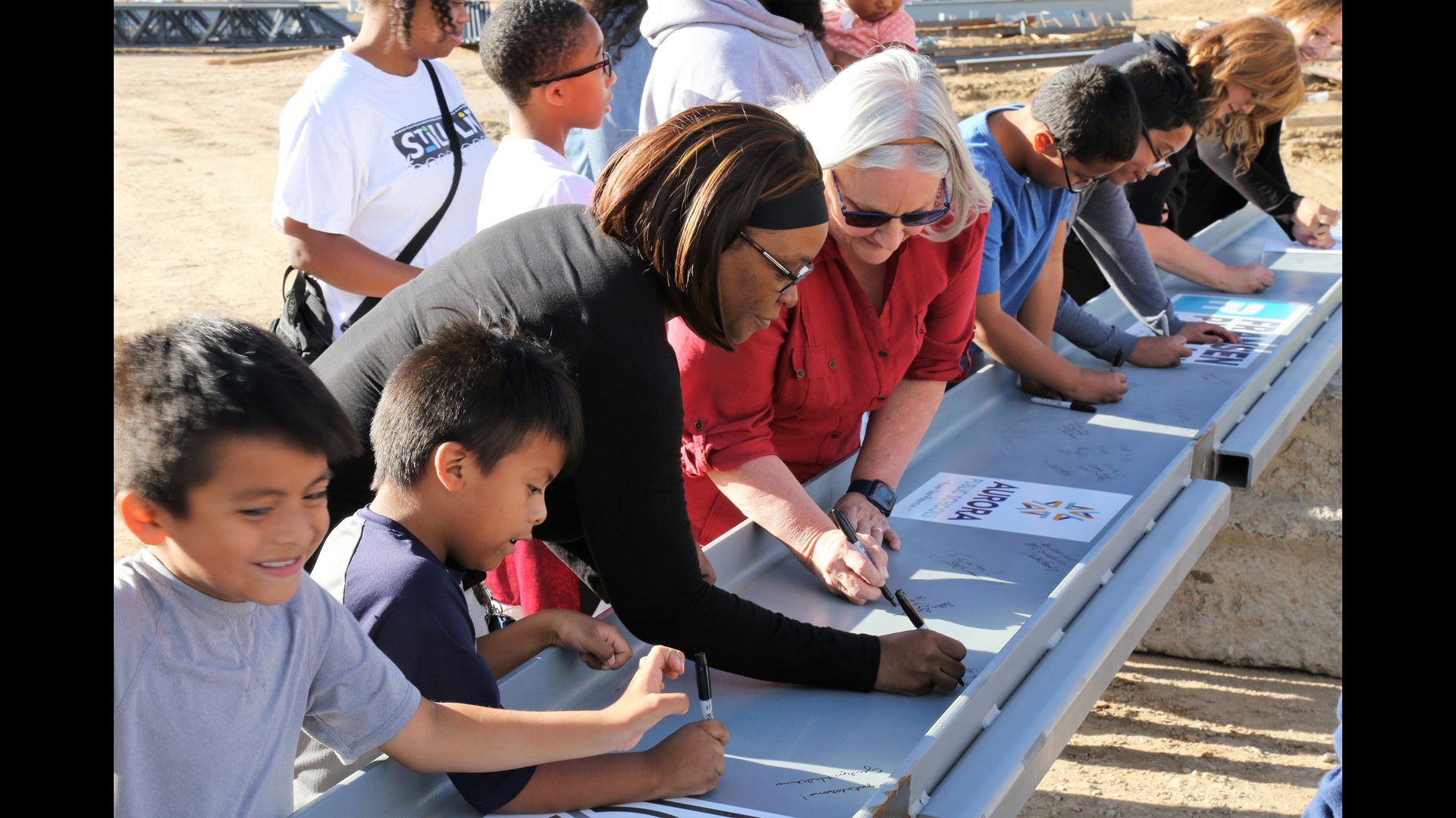 Aurora Public Schools breaks ground on brand new P-8 school | 9news.com