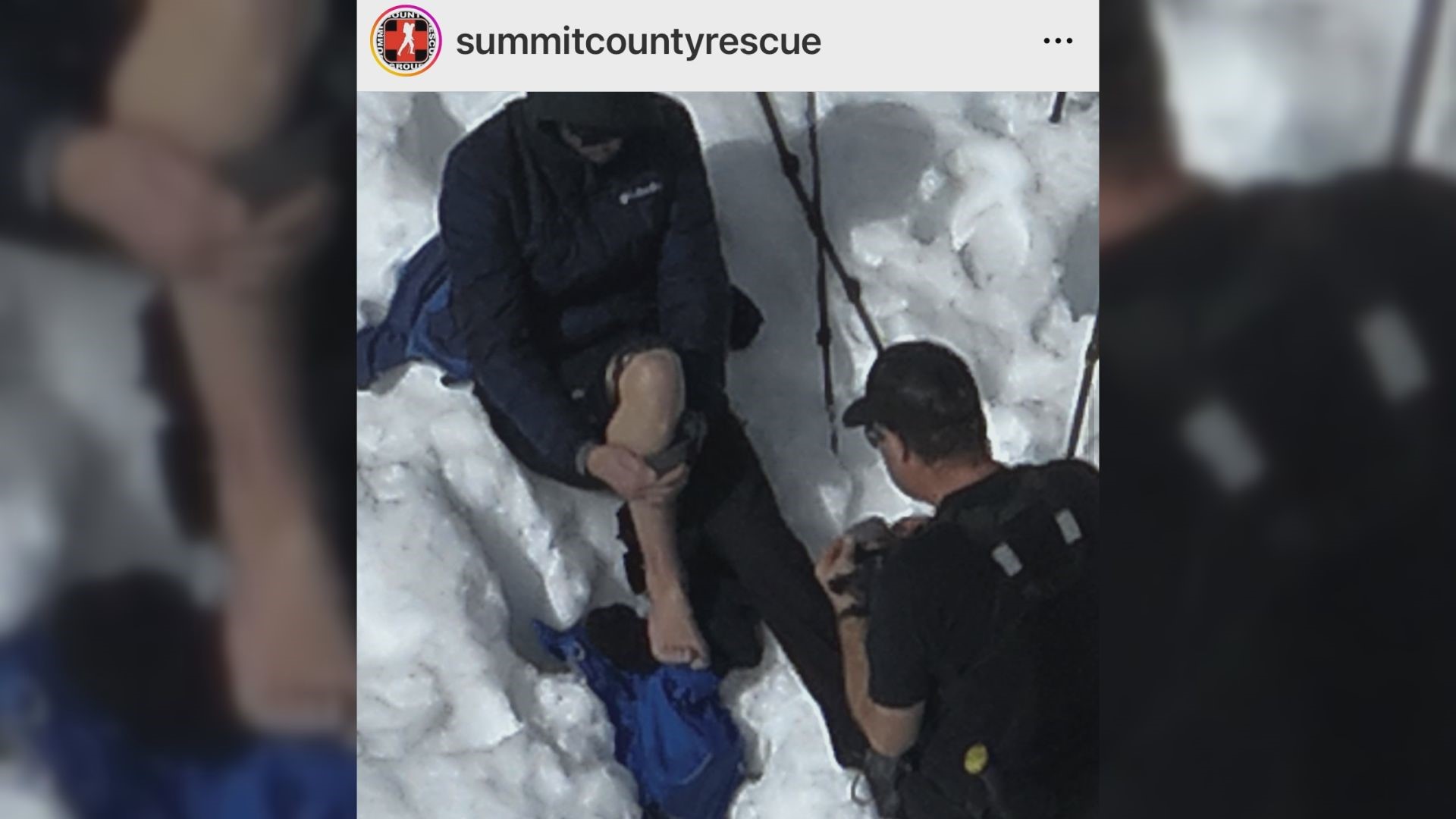 Summit County sees more calls for hikers stuck in snow | 9news.com