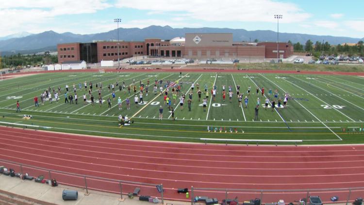 Colorado high school marching bands get ready for competition | 9news.com