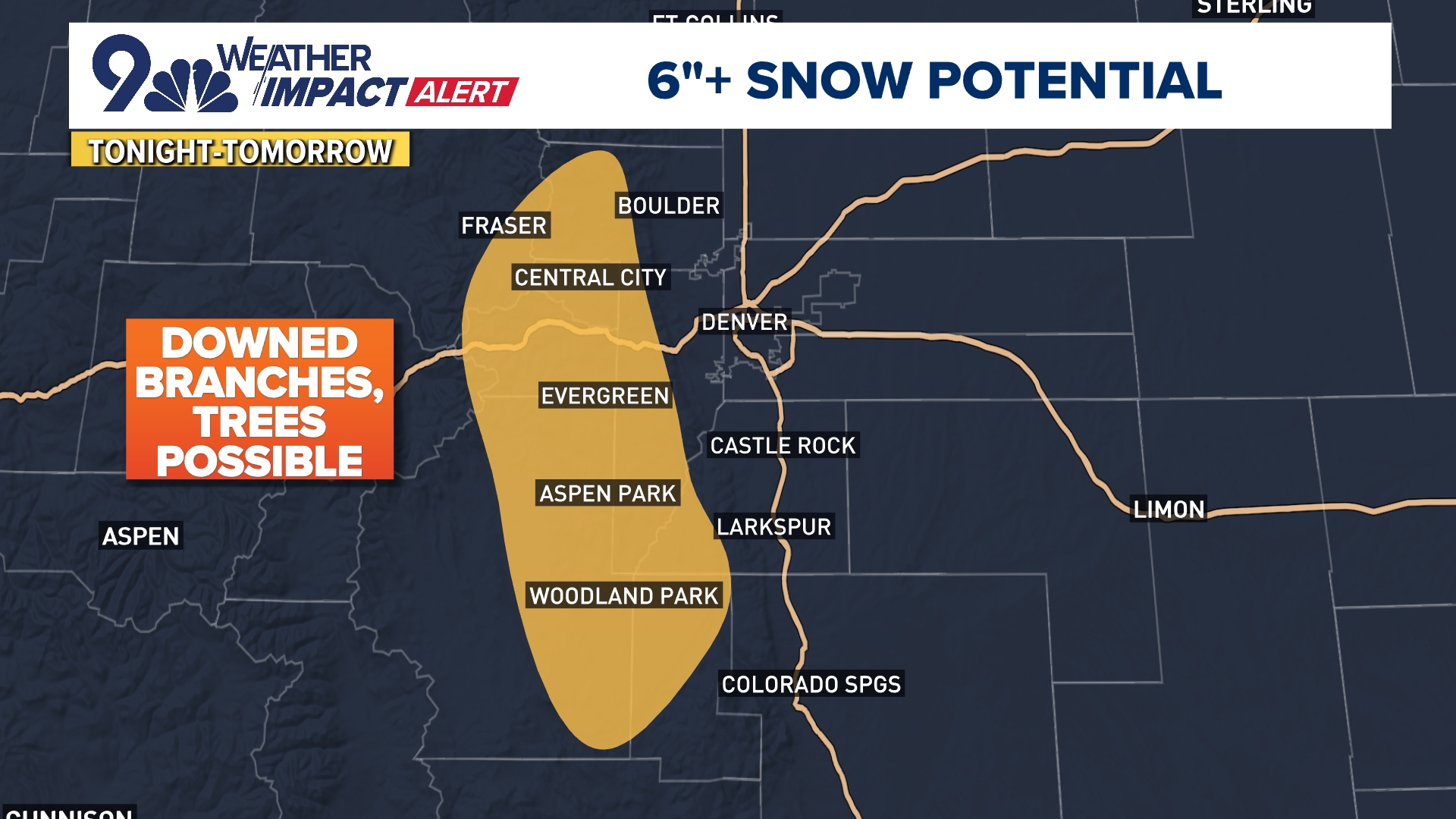Northeast Colorado to see less rain as spring storm shifts south ...