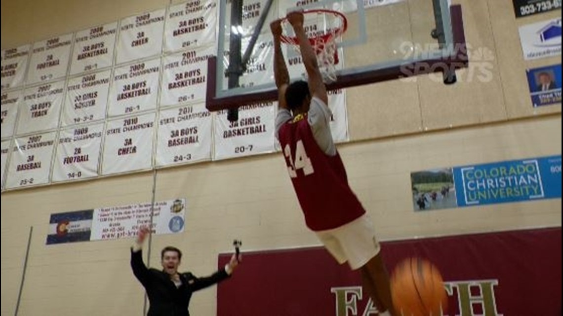 Faith Christian's Master Diggins wins the 9NEWS Swag Chain award ...