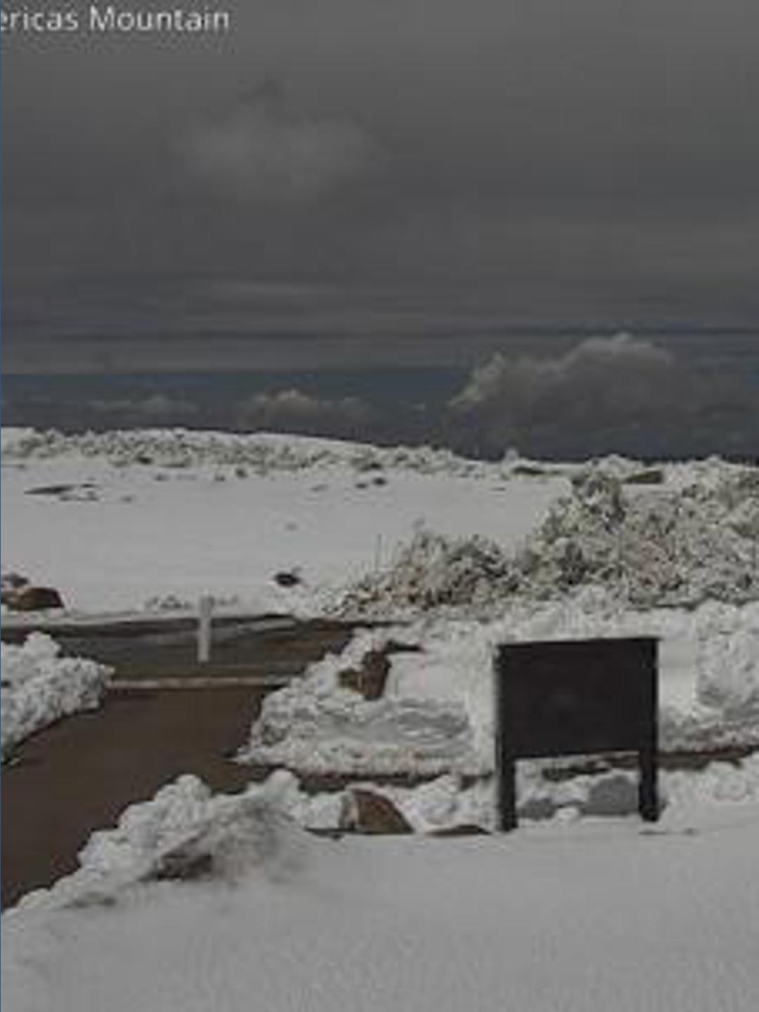 Pikes Peak gets fresh snow in June | 9news.com