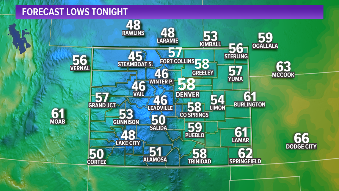 Denver, Colorado, Front Range weather forecast | 9news.com