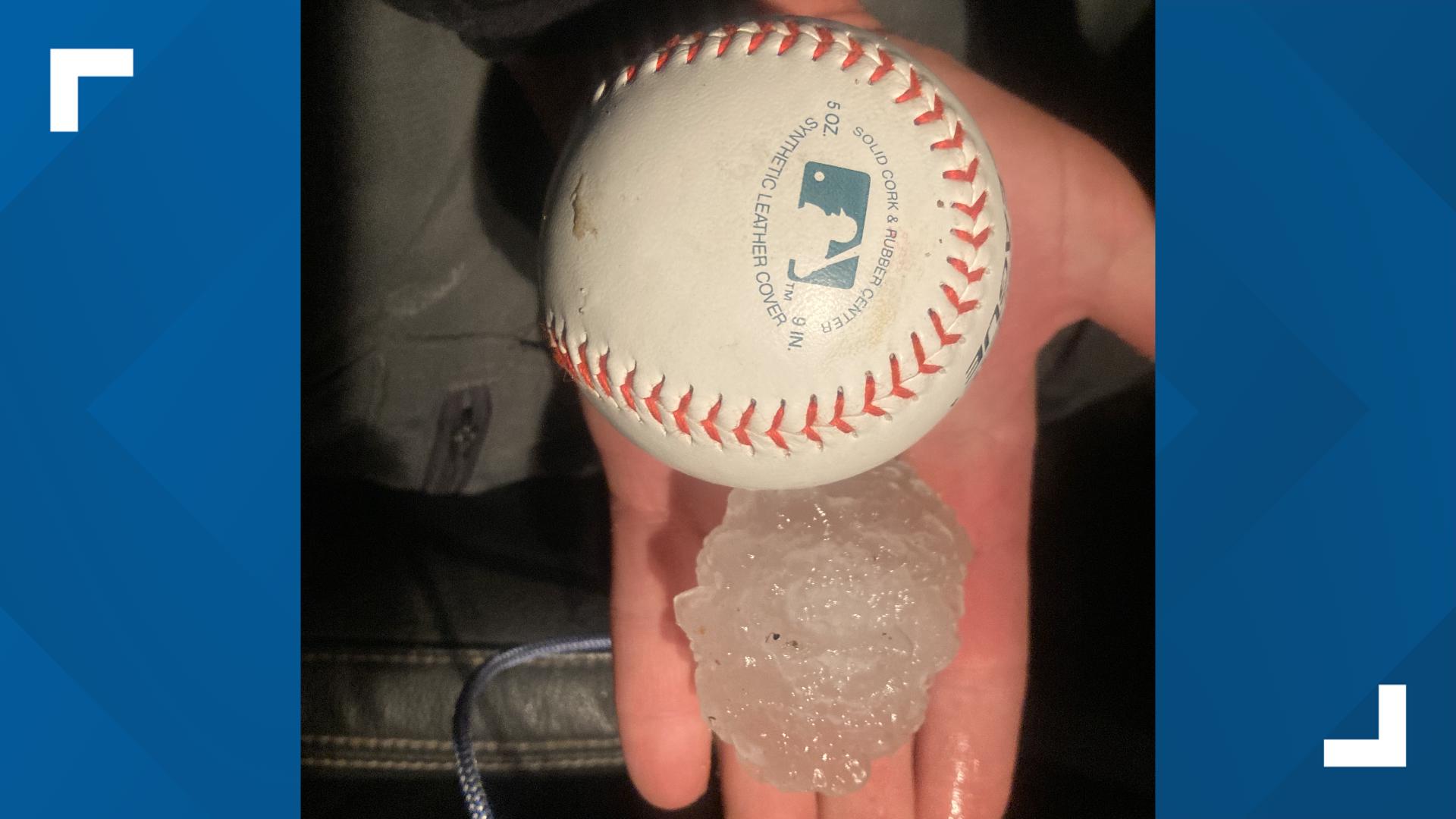 Baseball-sized hail clobbers eastern Colorado town of Yuma | 9news.com