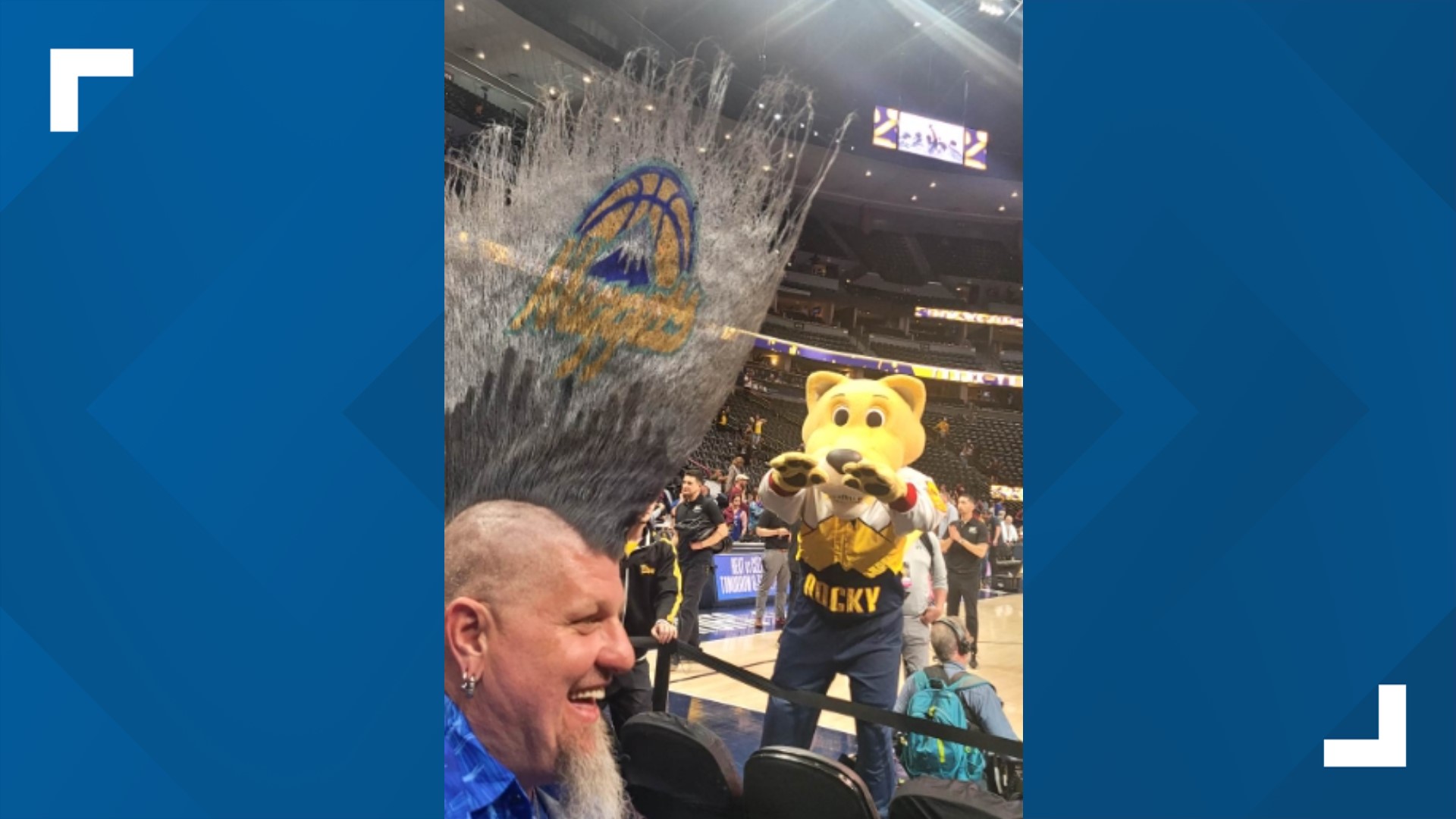 'Mile High Mohawk' helps bar owner cheer on Nuggets in style | 9news.com