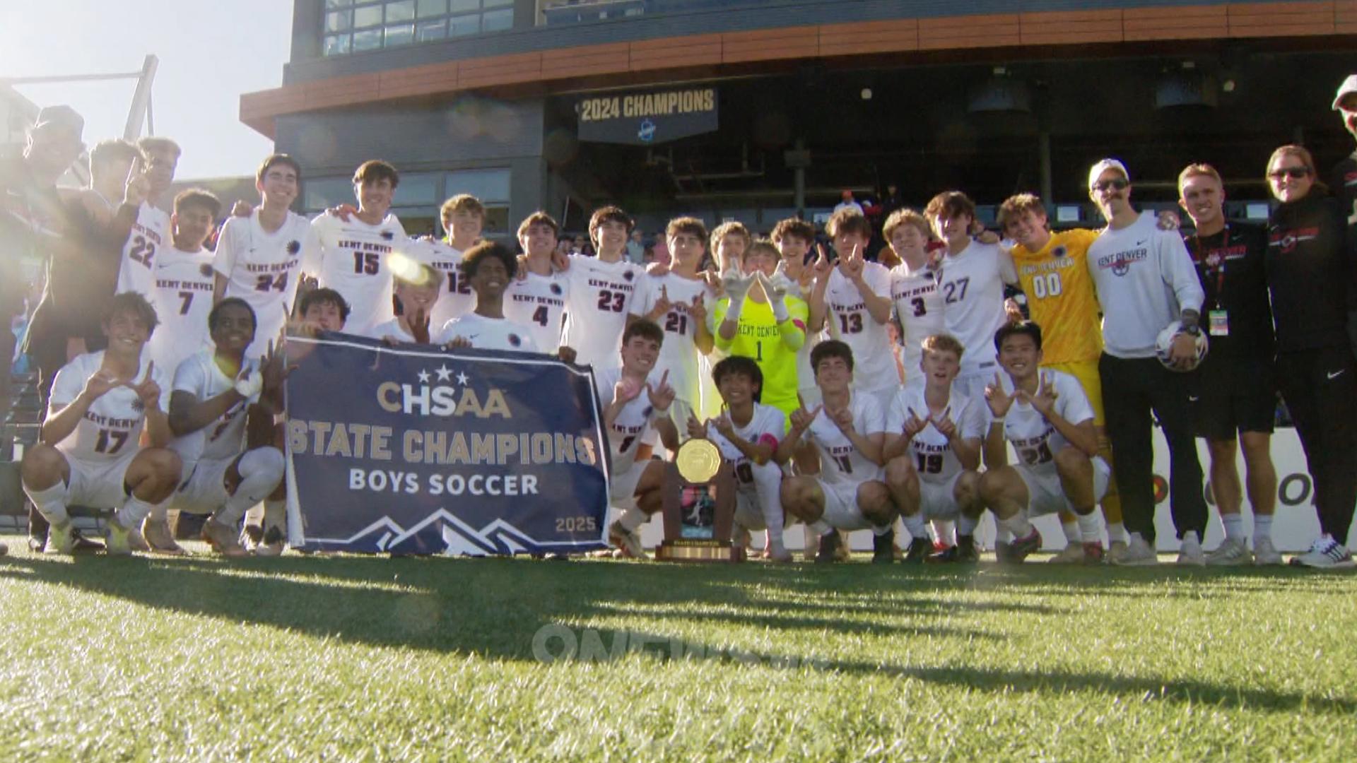 Kent Denver crowned 3A Boys Soccer CHSAA State Champion | 9news.com