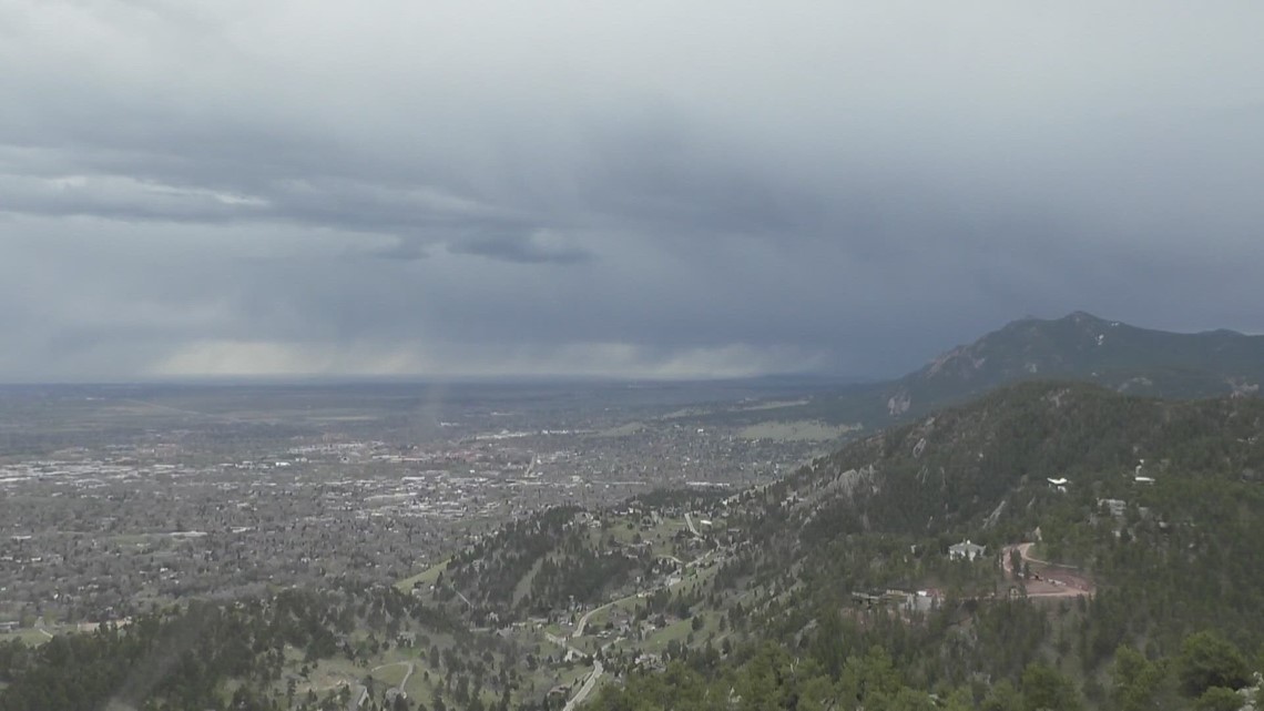Afternoon thunderstorms roll along the Front Range | 9news.com