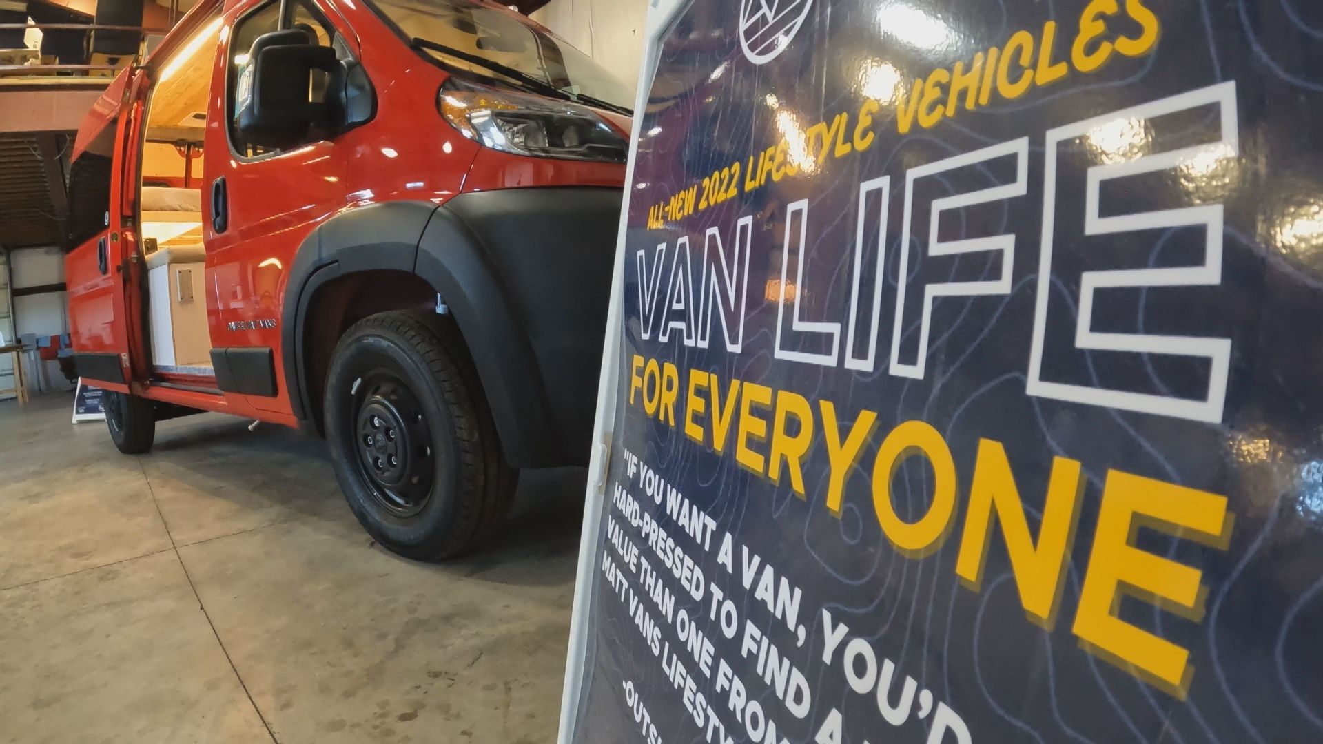 Eagle testing out van life concept | 9news.com