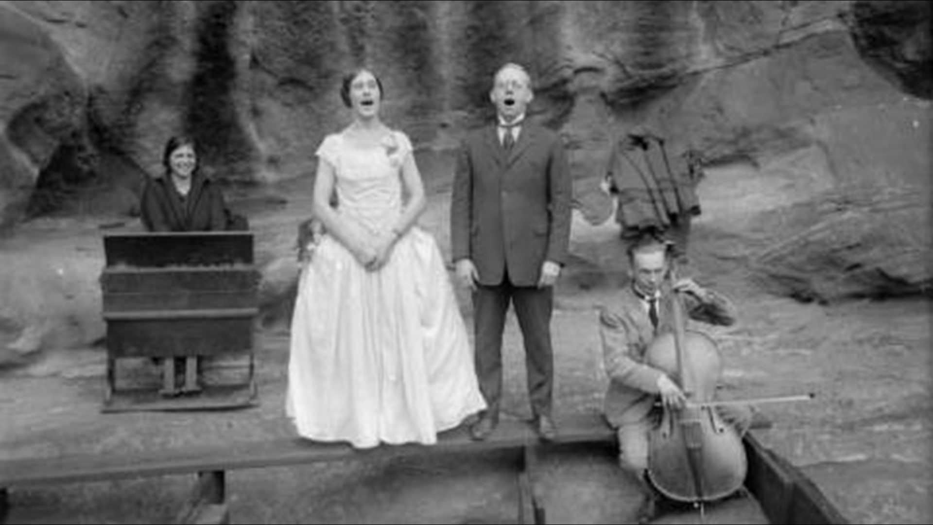 Red Rocks, Colorado history, vintage photos | 9news.com