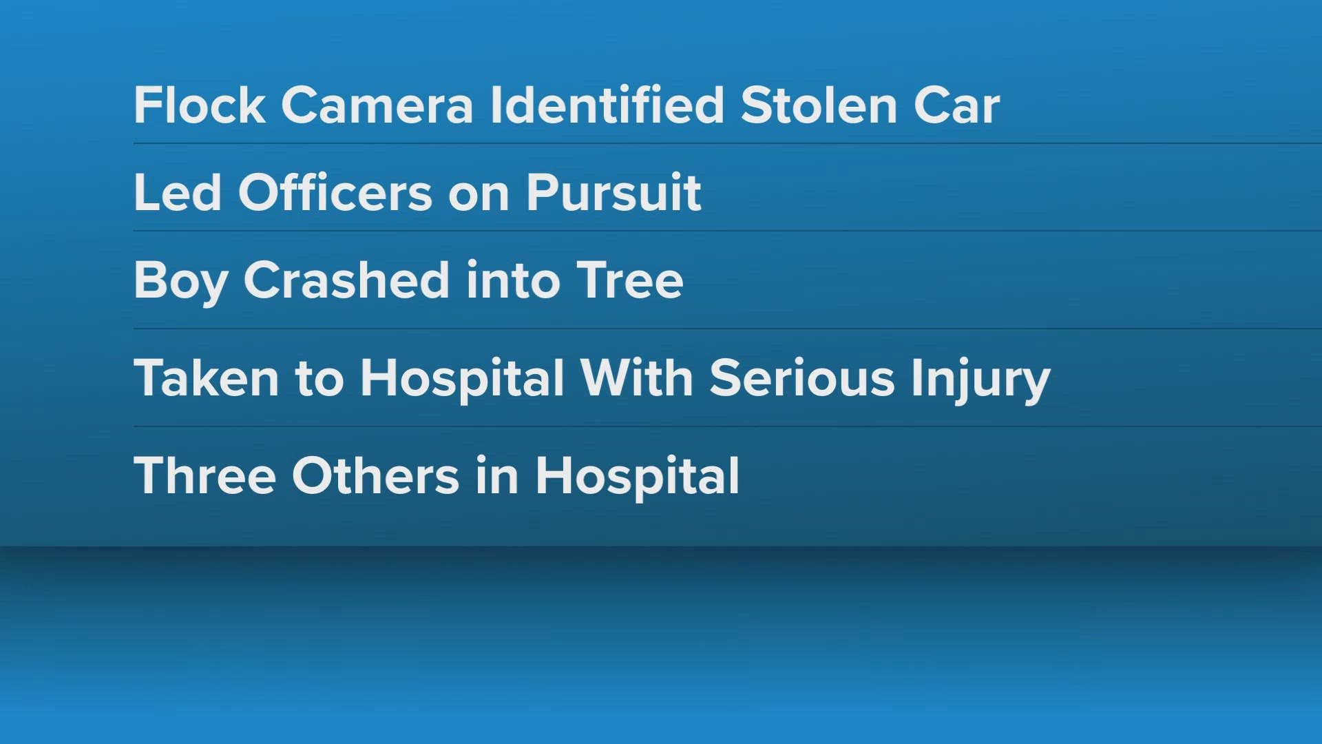 Police say 14-year-old led Aurora officers on pursuit in stolen car ...