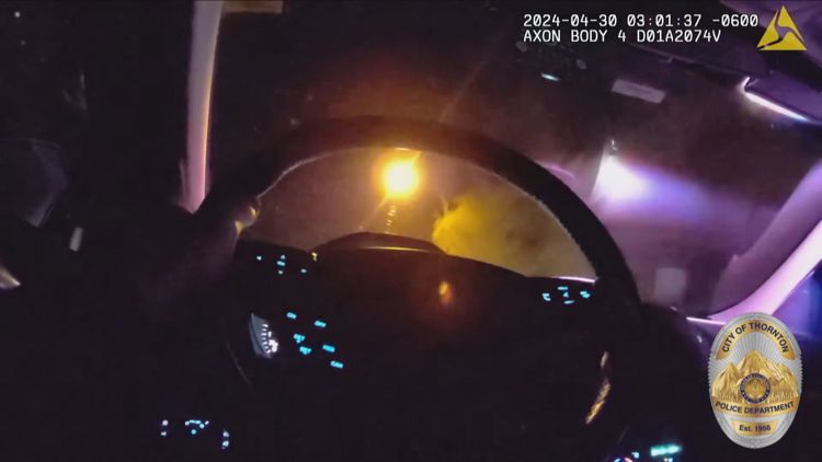 Thornton Police release edited video of moments before shooting | 9news.com