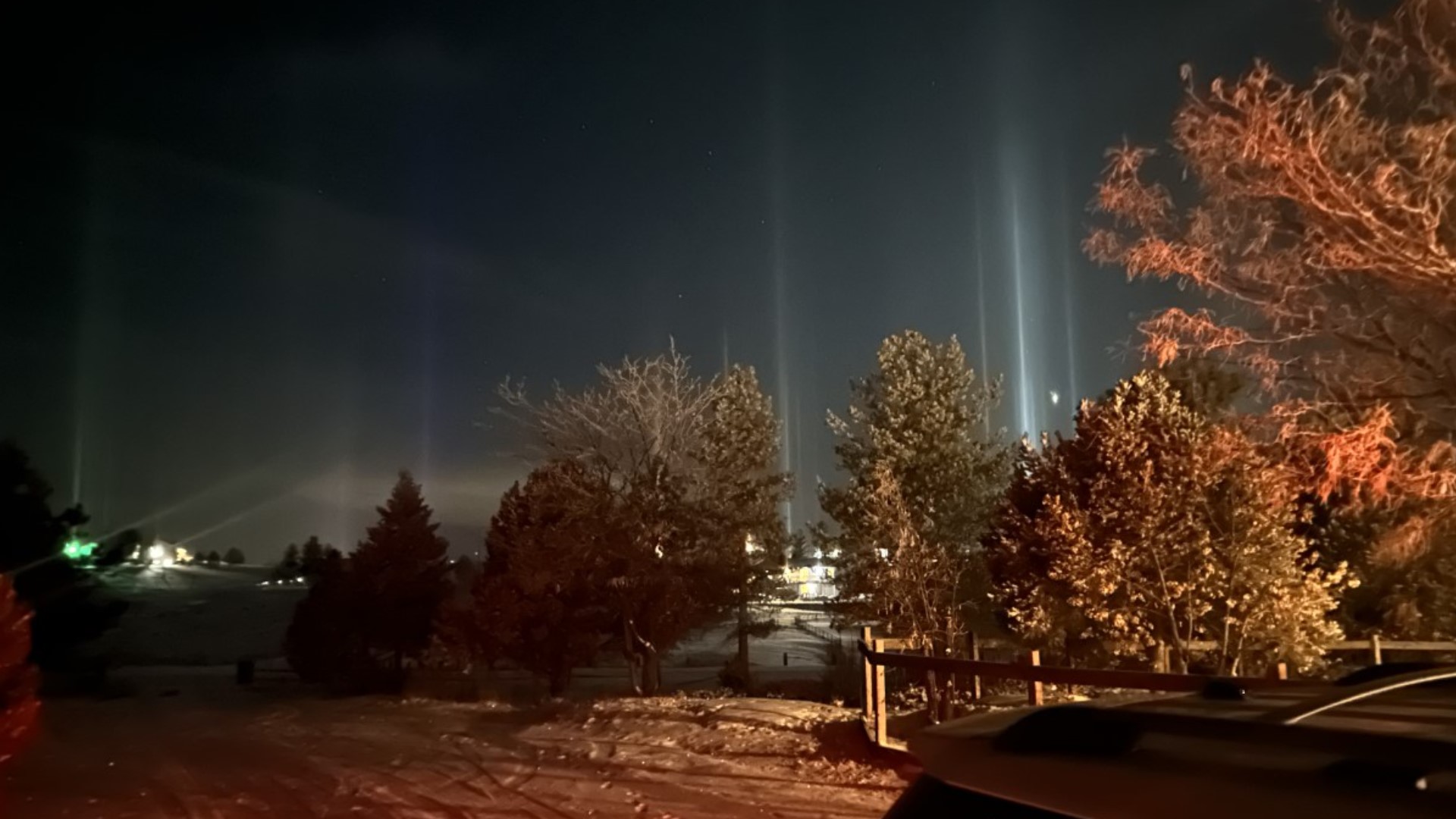 Why there were strange beams of light shining into Colorado sky | 9news.com