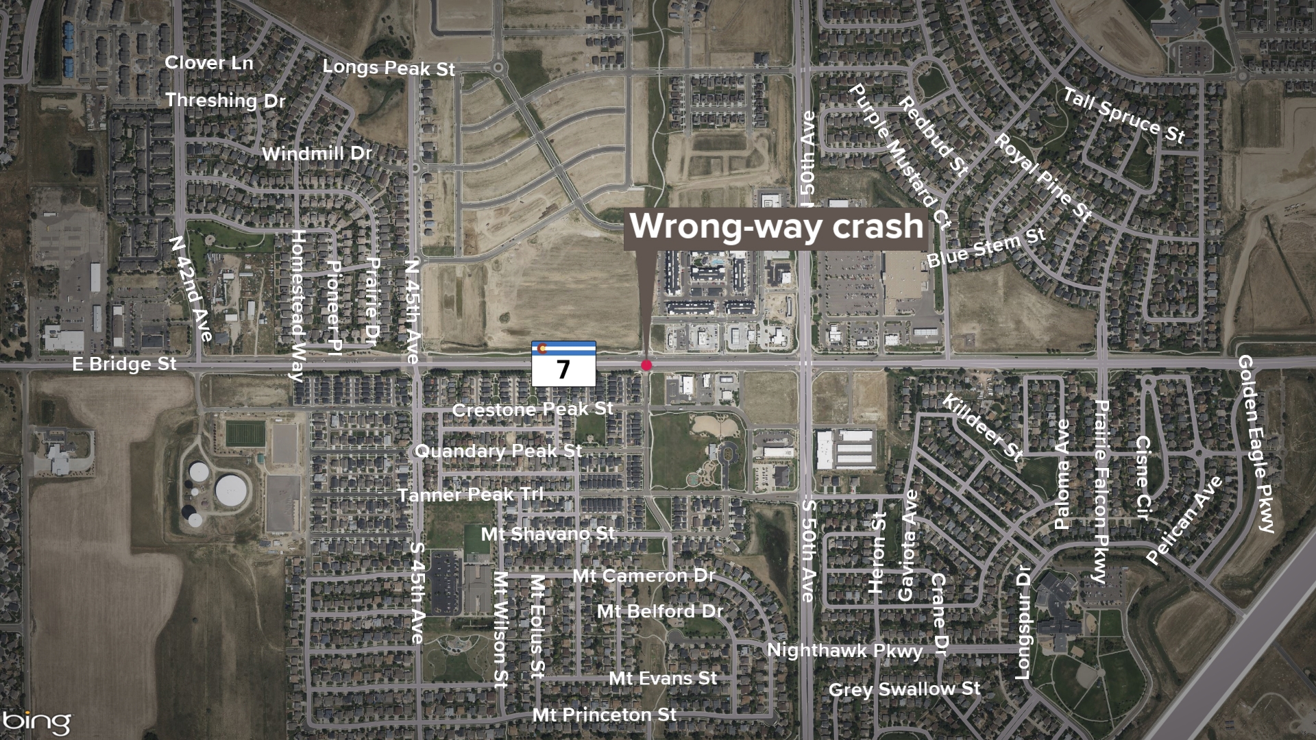 Man killed, woman hurt in wrong-way crash in Brighton along Bridge ...