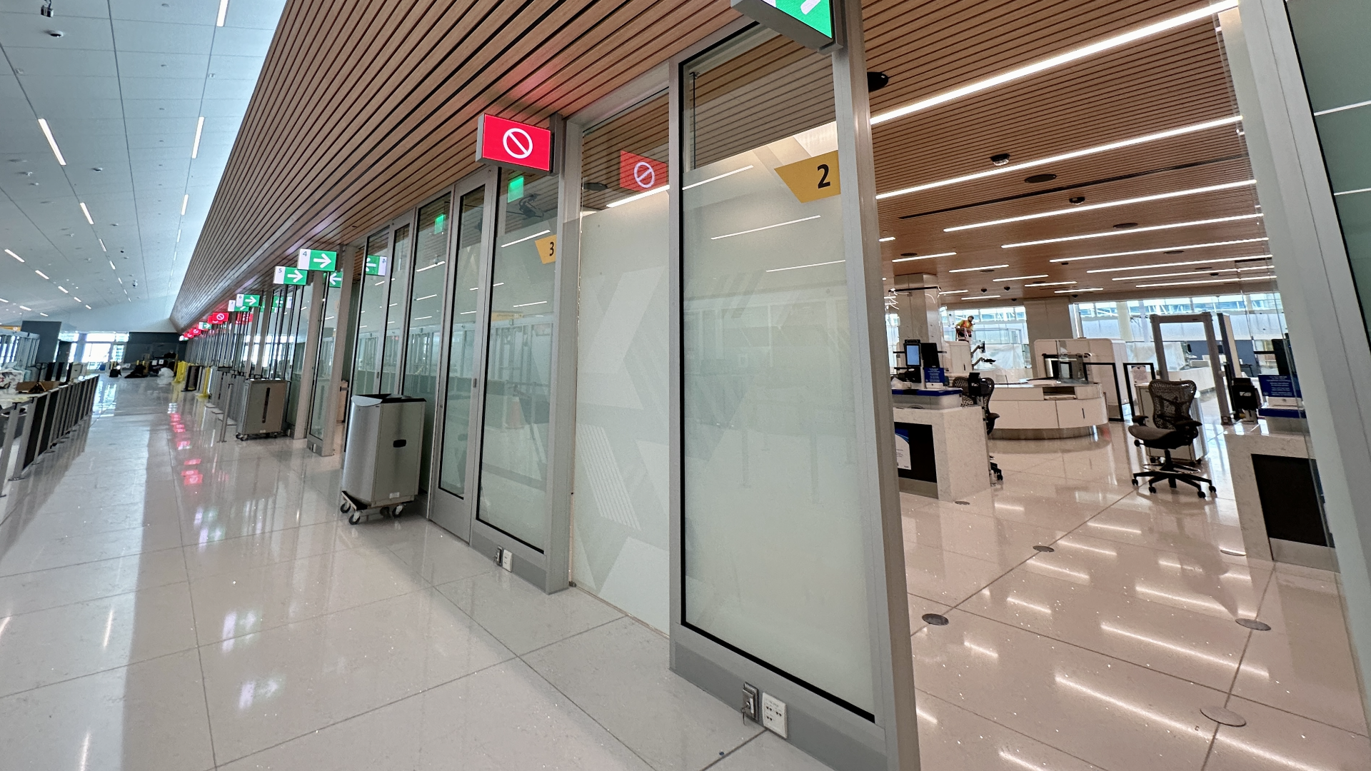 Brand-new West Security Checkpoint opens at Denver airport | 9news.com