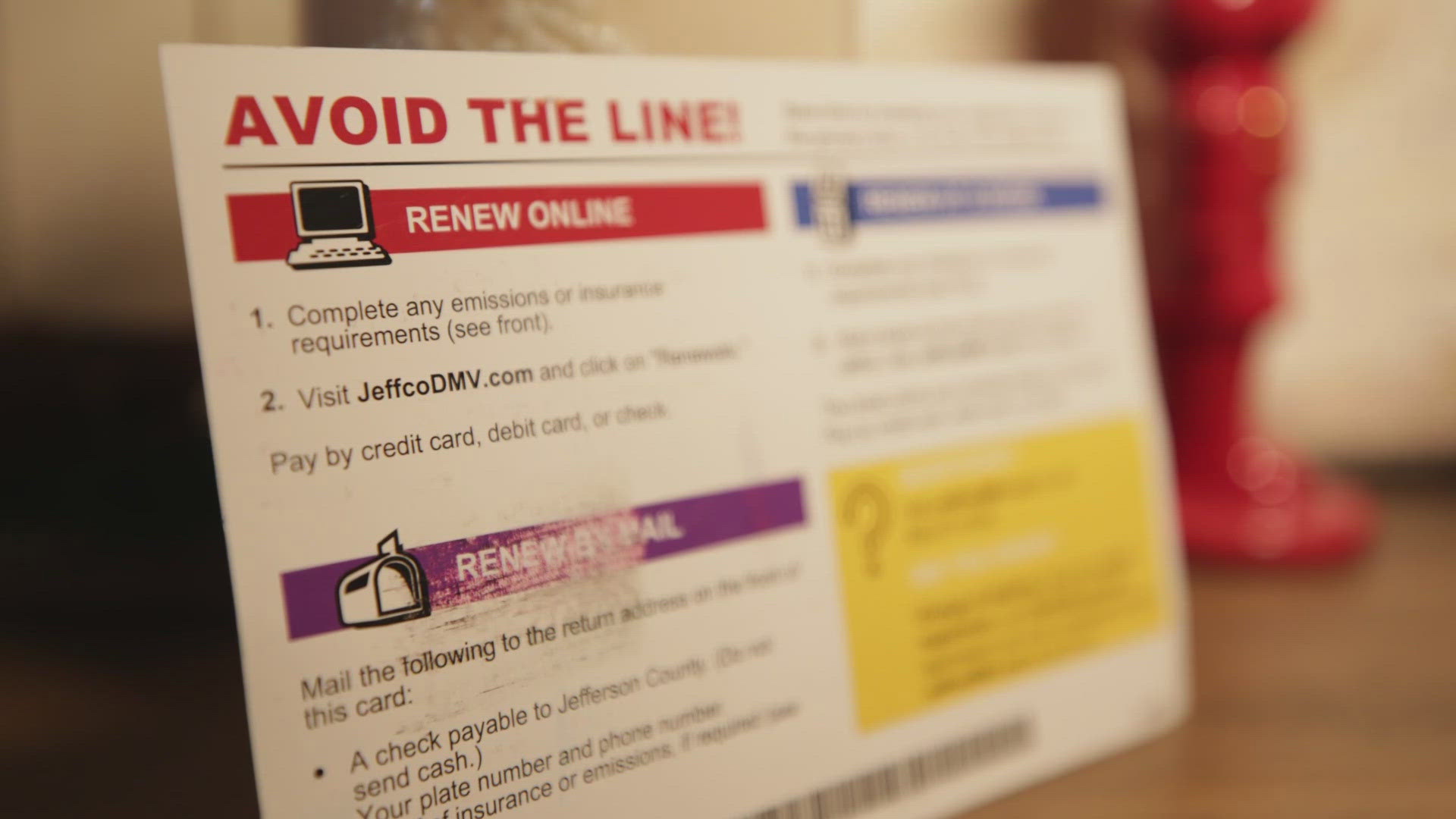 Colorado DMV sent out 38,000 incorrect vehicle registration renewal ...