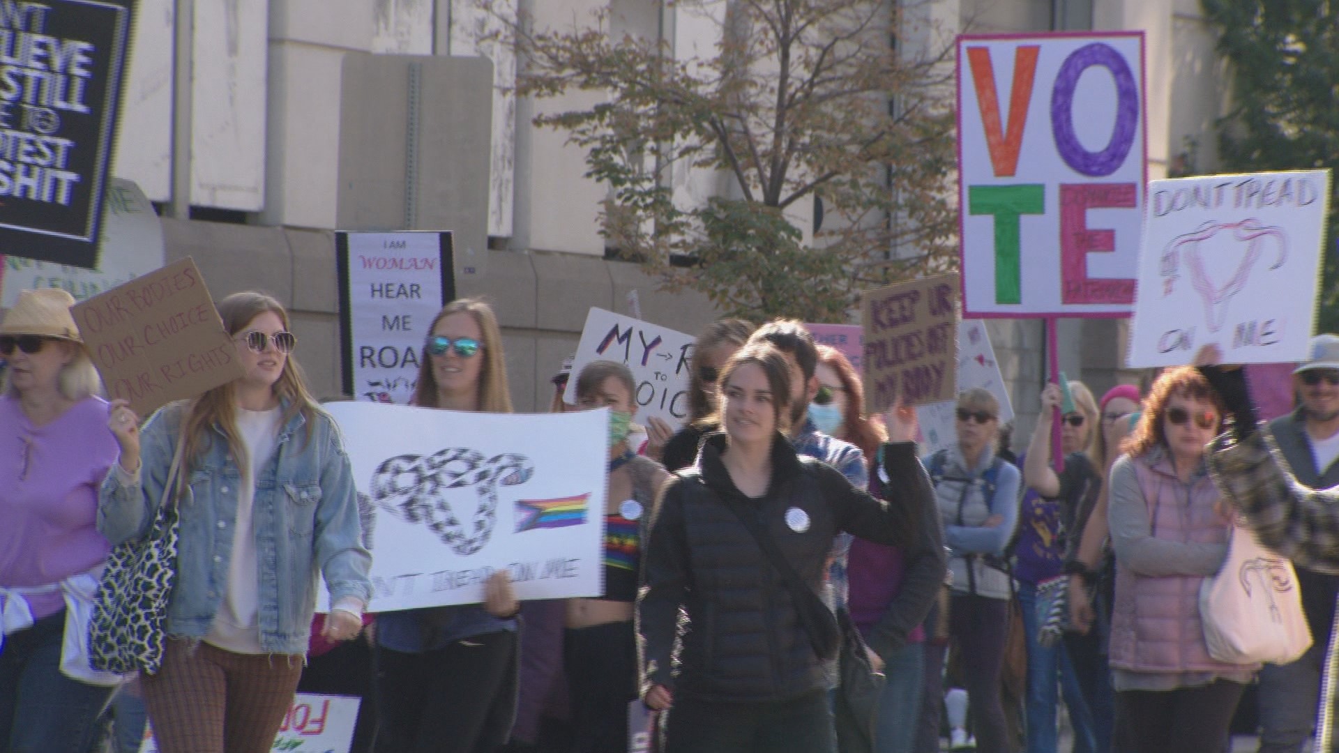 Women's march held in Denver, Boulder ahead of upcoming election ...