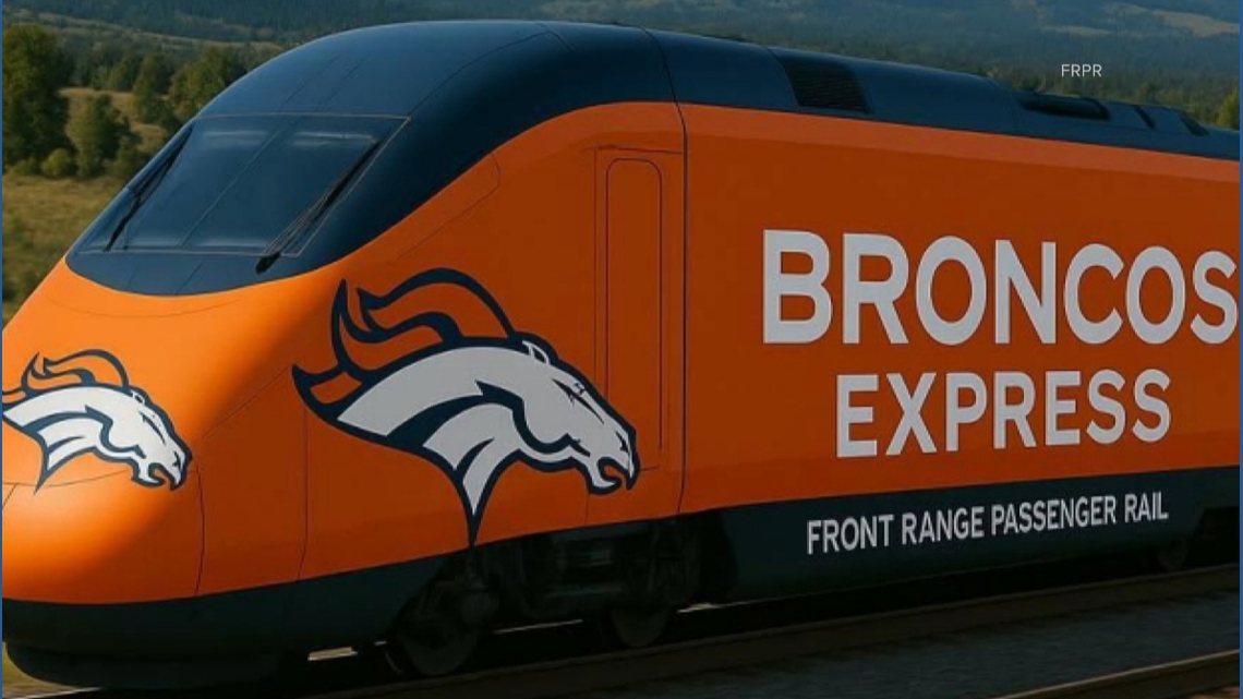 Front Range rail agency want to put a train stop at the Bronco's new ...