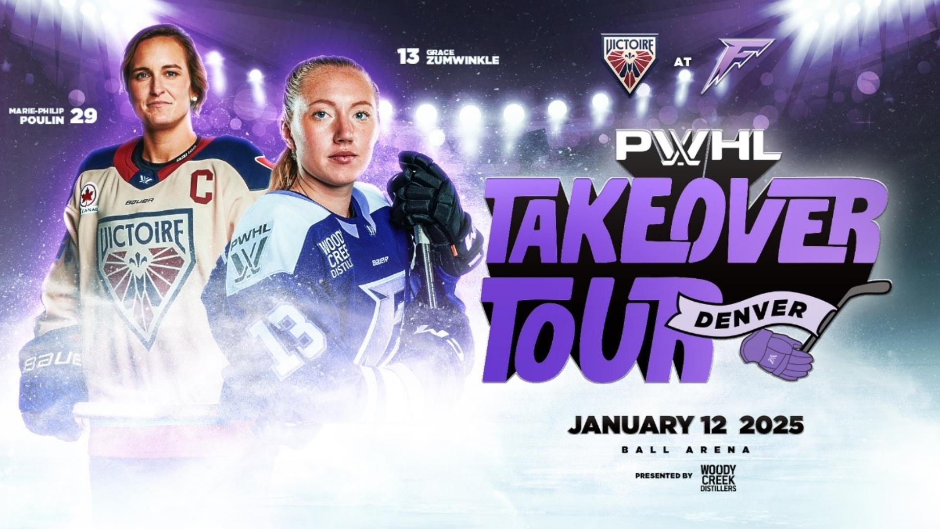 PWHL set to 'takeover' Ball Arena in Denver | 9news.com