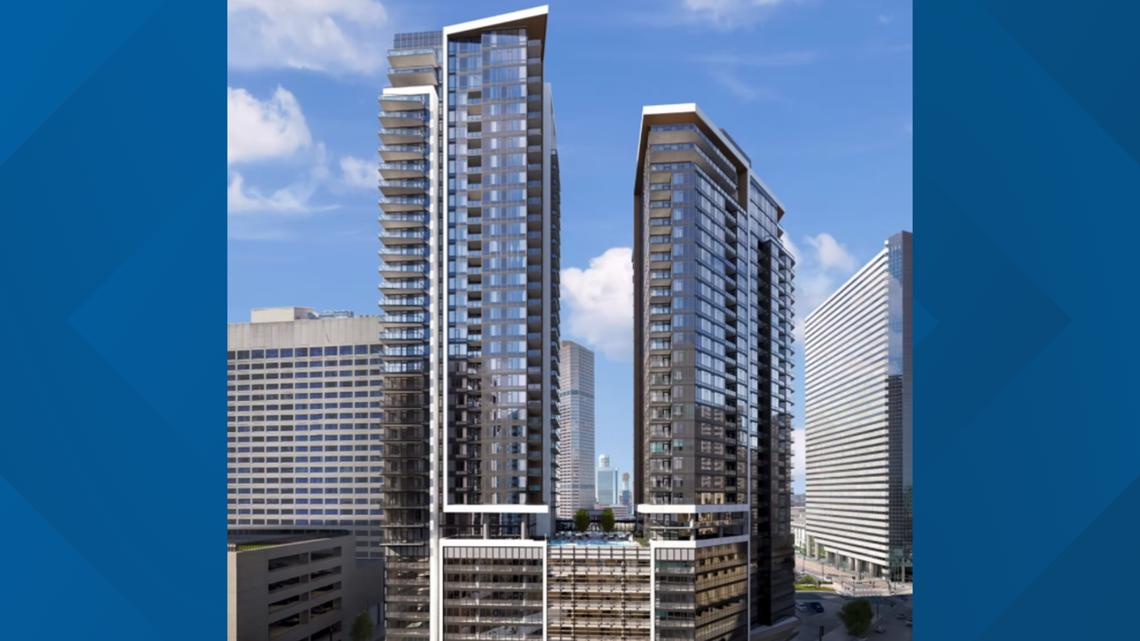 Developer files plans for 39-story towers in downtown Denver | 9news.com