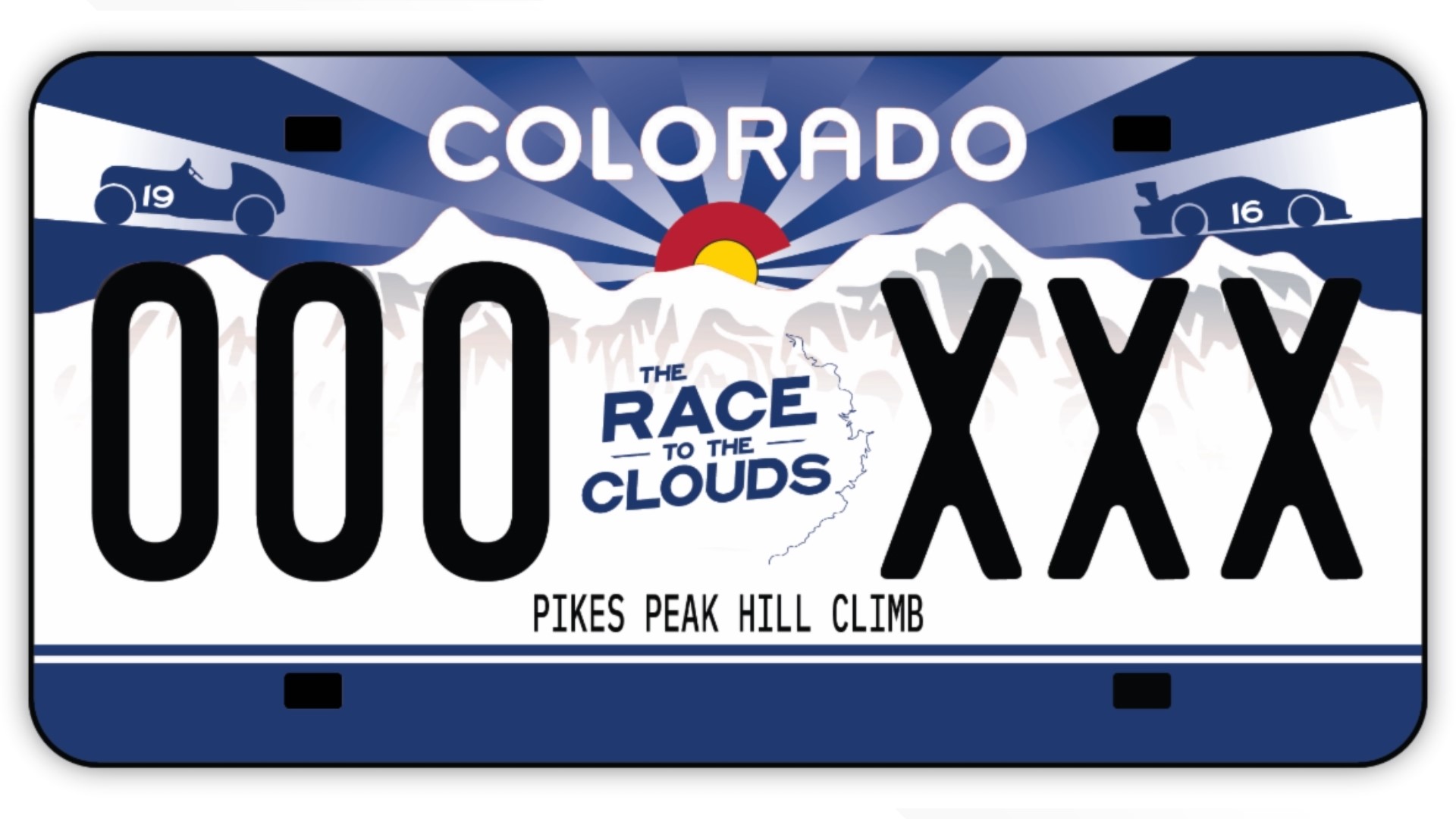 Pikes Peak Hill Climb gets Colorado DMV auto license plate | 9news.com