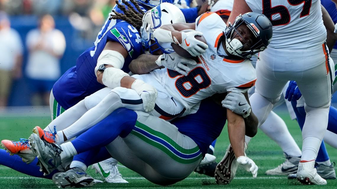 Broncos running backs Javonte and Jaleel off to slow start | 9news.com