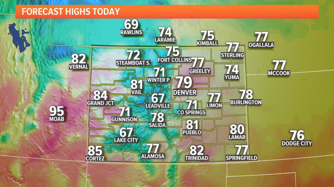 Denver, Colorado, Front Range weather forecast | 9news.com