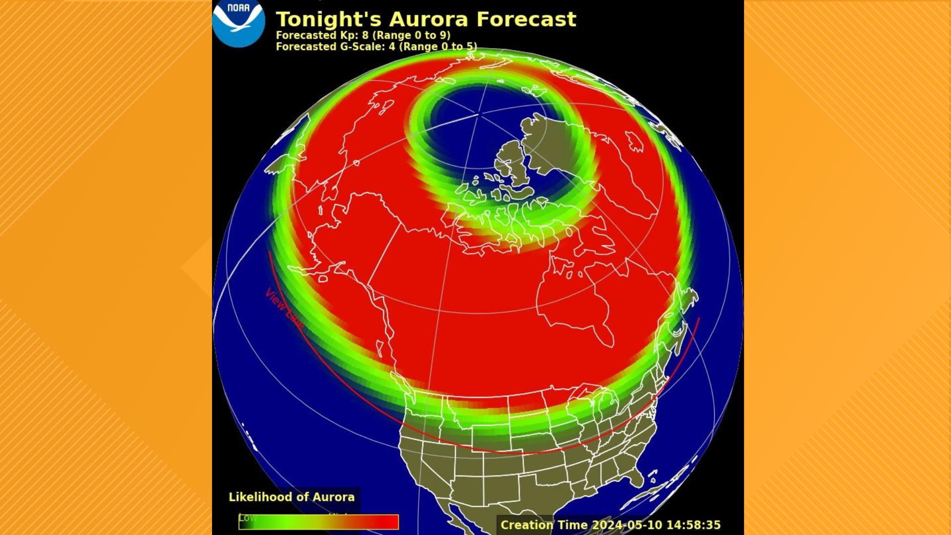 Can you see the northern lights tonight? | 9news.com
