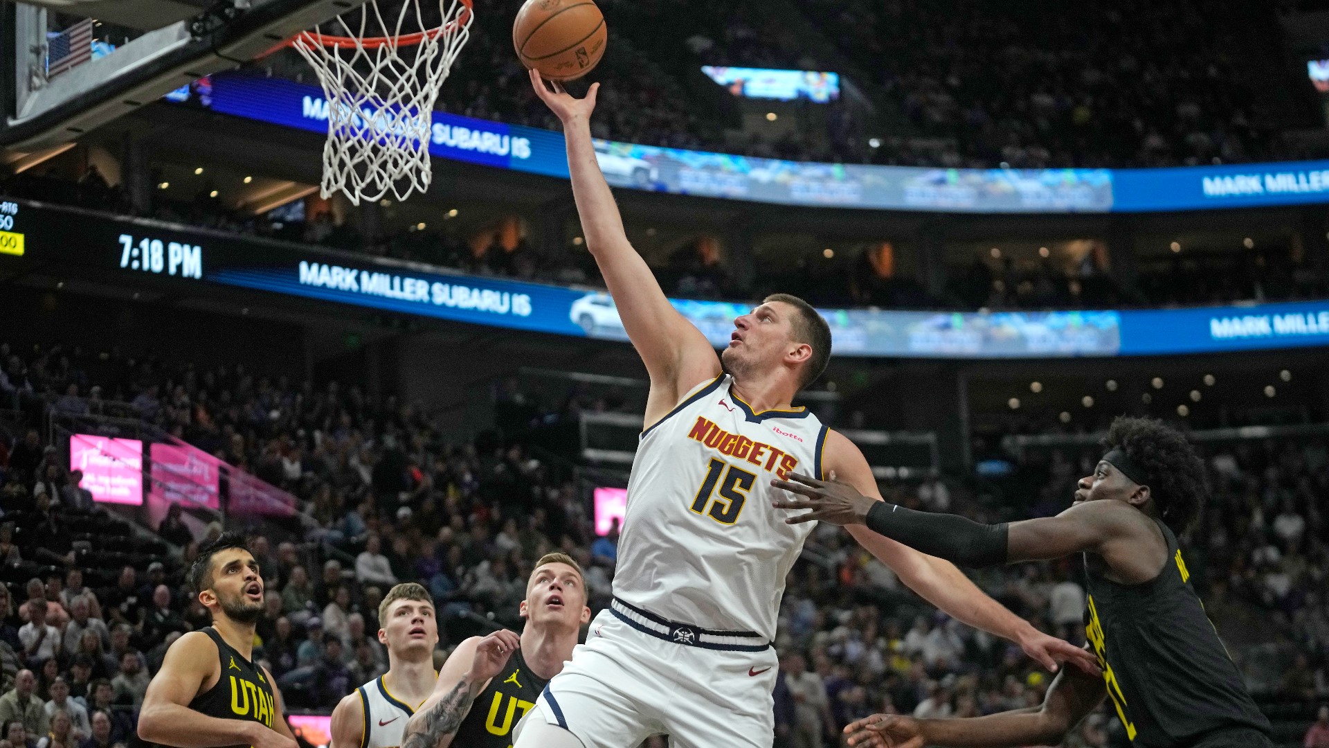 Murray and Jokic score 28 each as the Nuggets run past Jazz | 9news.com