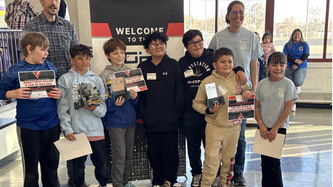 Denver elementary school students showcase robots during competition ...