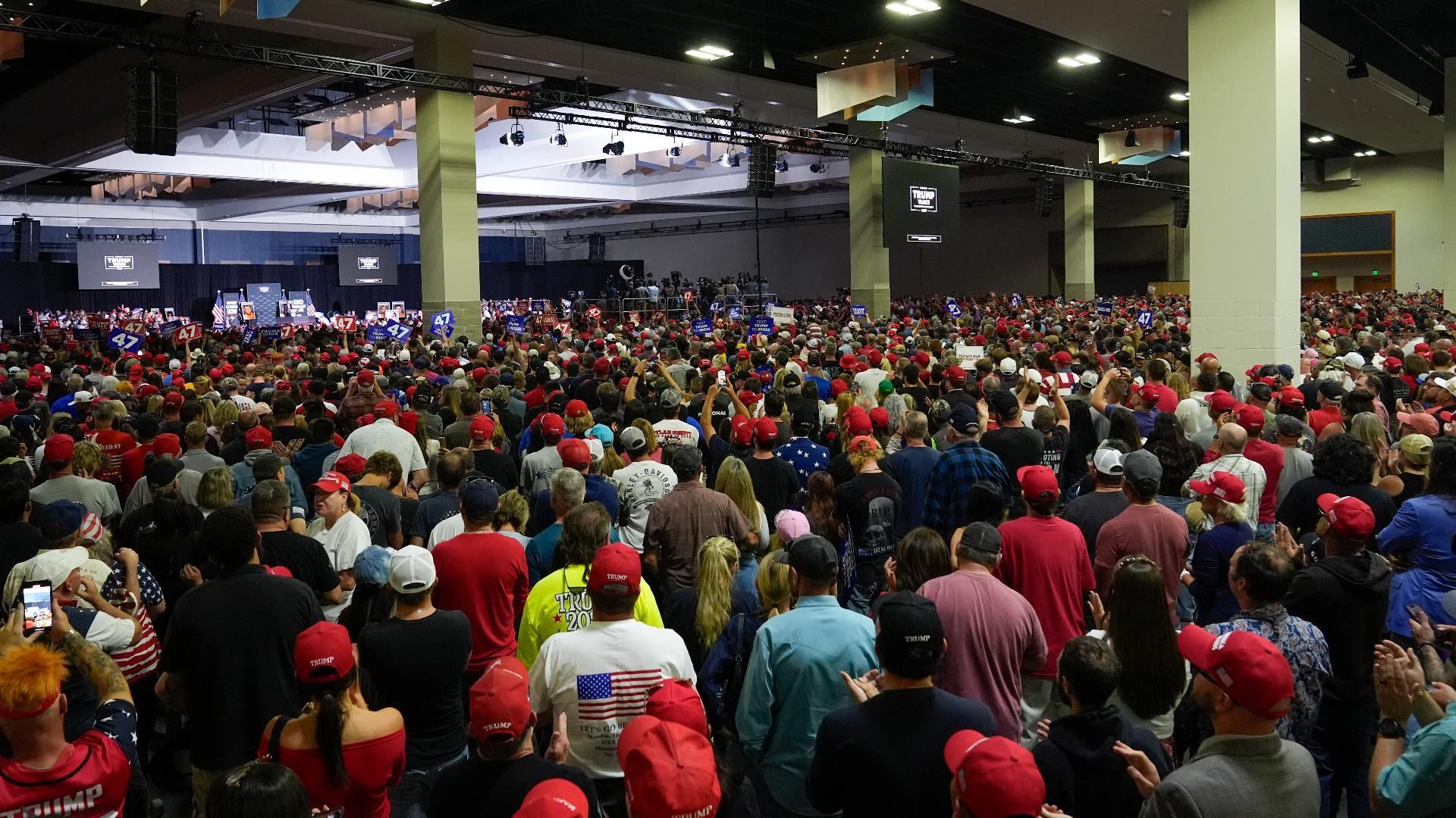 Trump holds campaign rally in Aurora, Colorado, on Friday | 9news.com