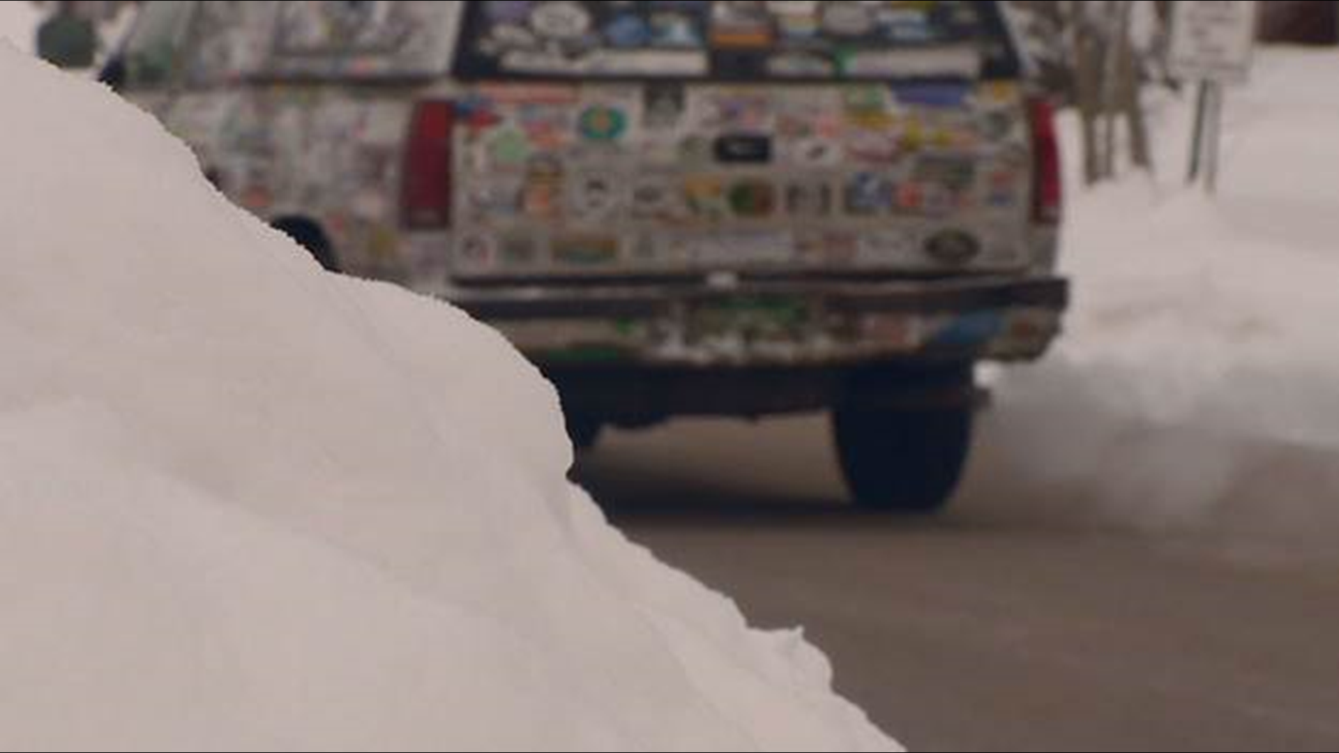 Steamboat Springs truck covered in hundreds of stickers | 9news.com
