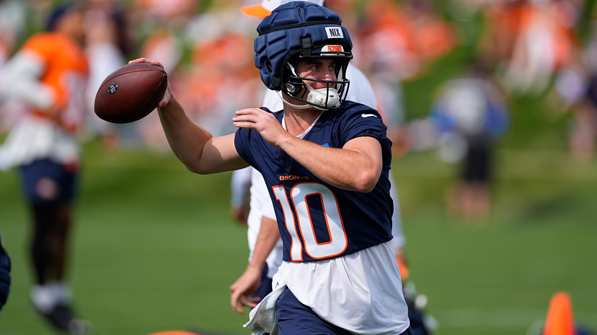 3-man QB battle finishes week 1 of Broncos training camp | 9news.com