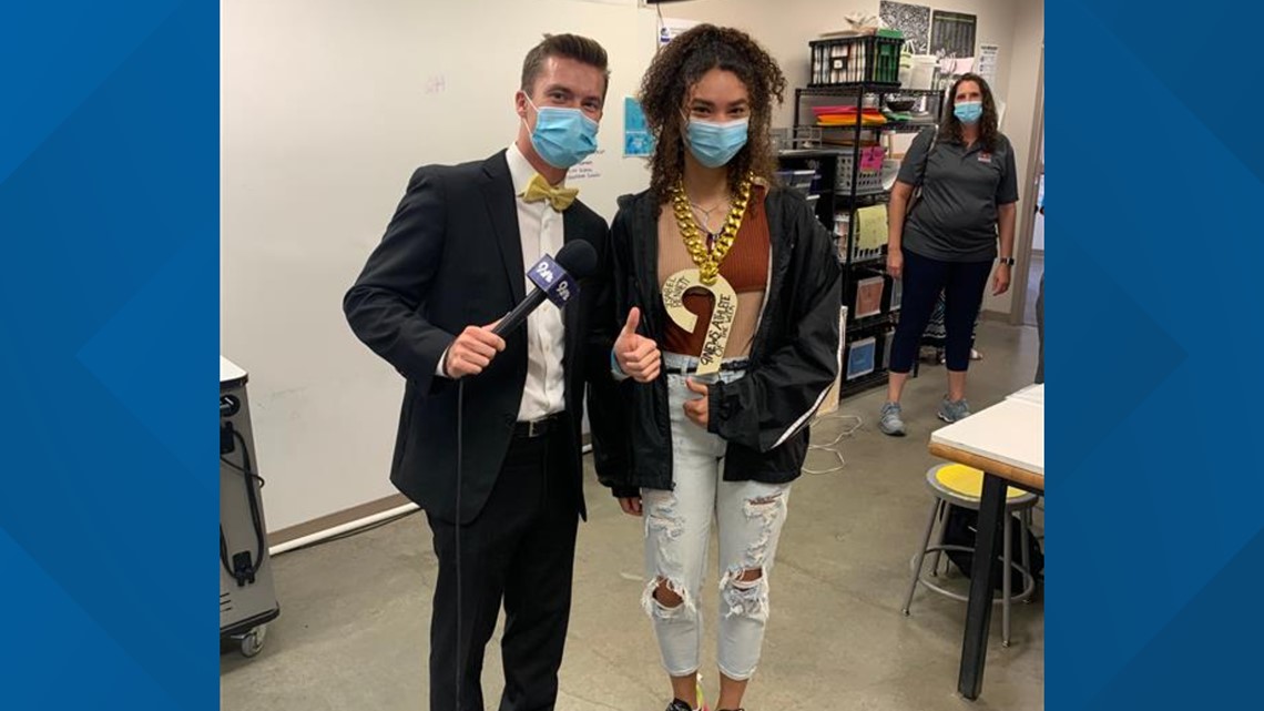 Grandview volleyball player Isabel Bennett Athlete of the Week | 9news.com