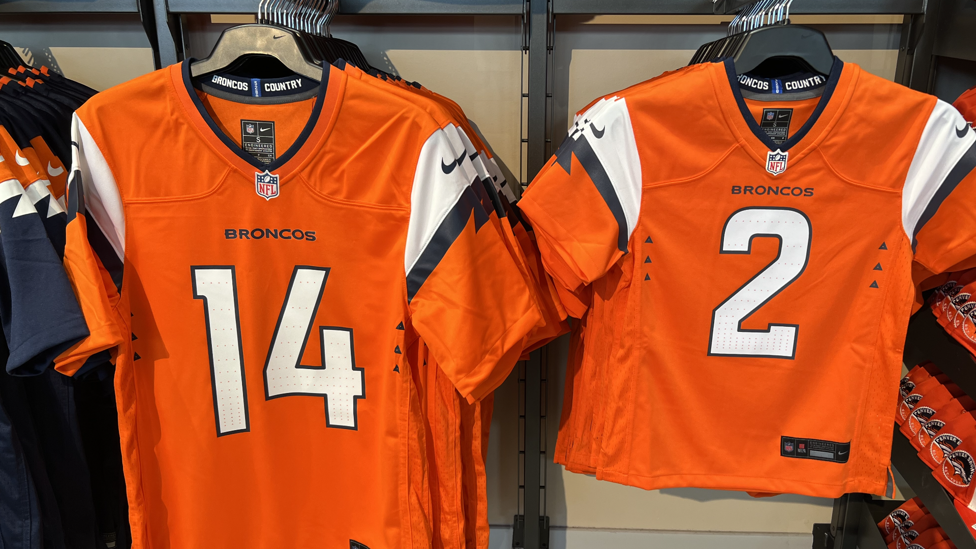 Broncos to wear 1977 throwback uniforms in 3 games | 9news.com