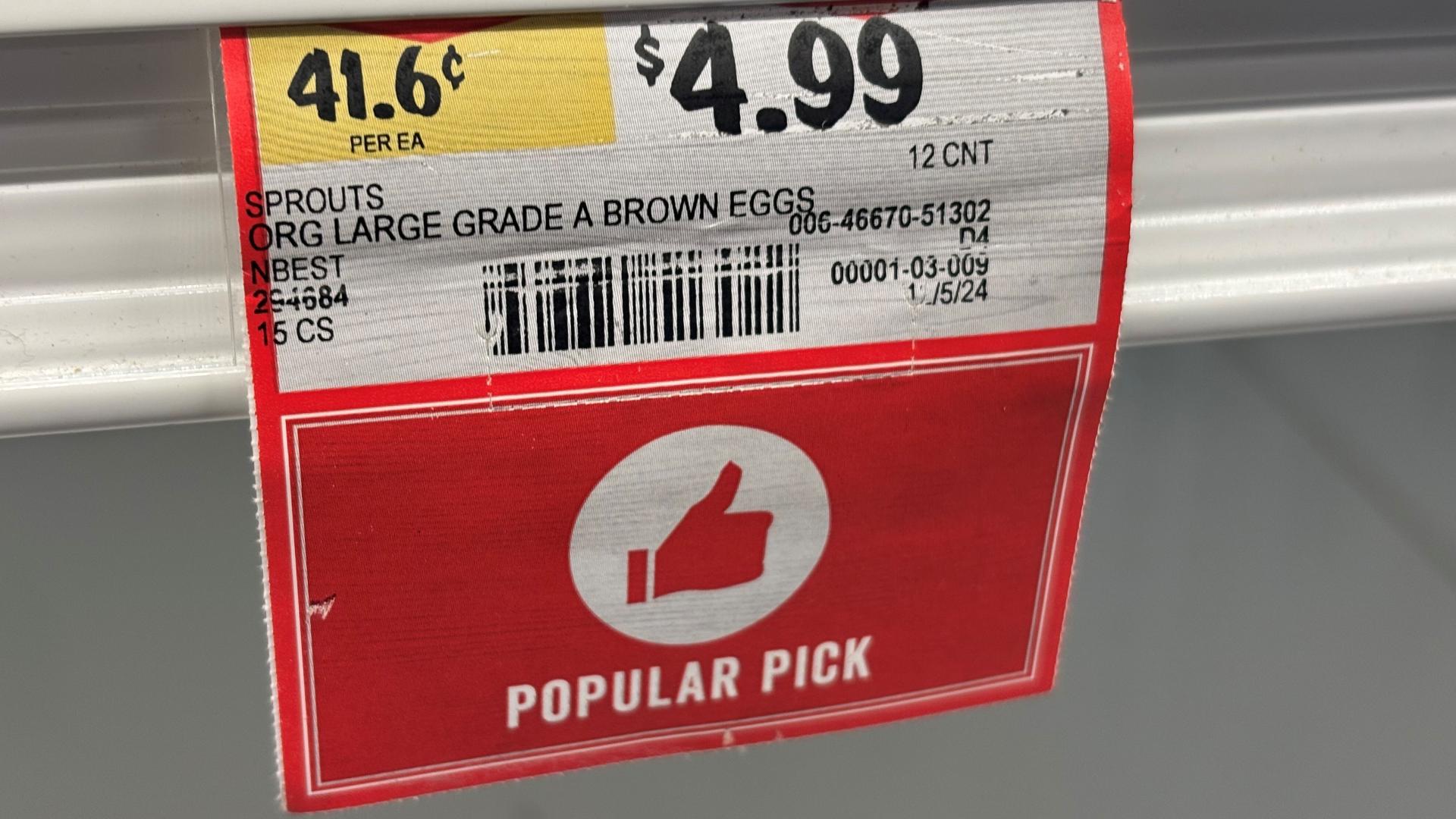 Egg prices vary a lot depending on where you shop | 9news.com