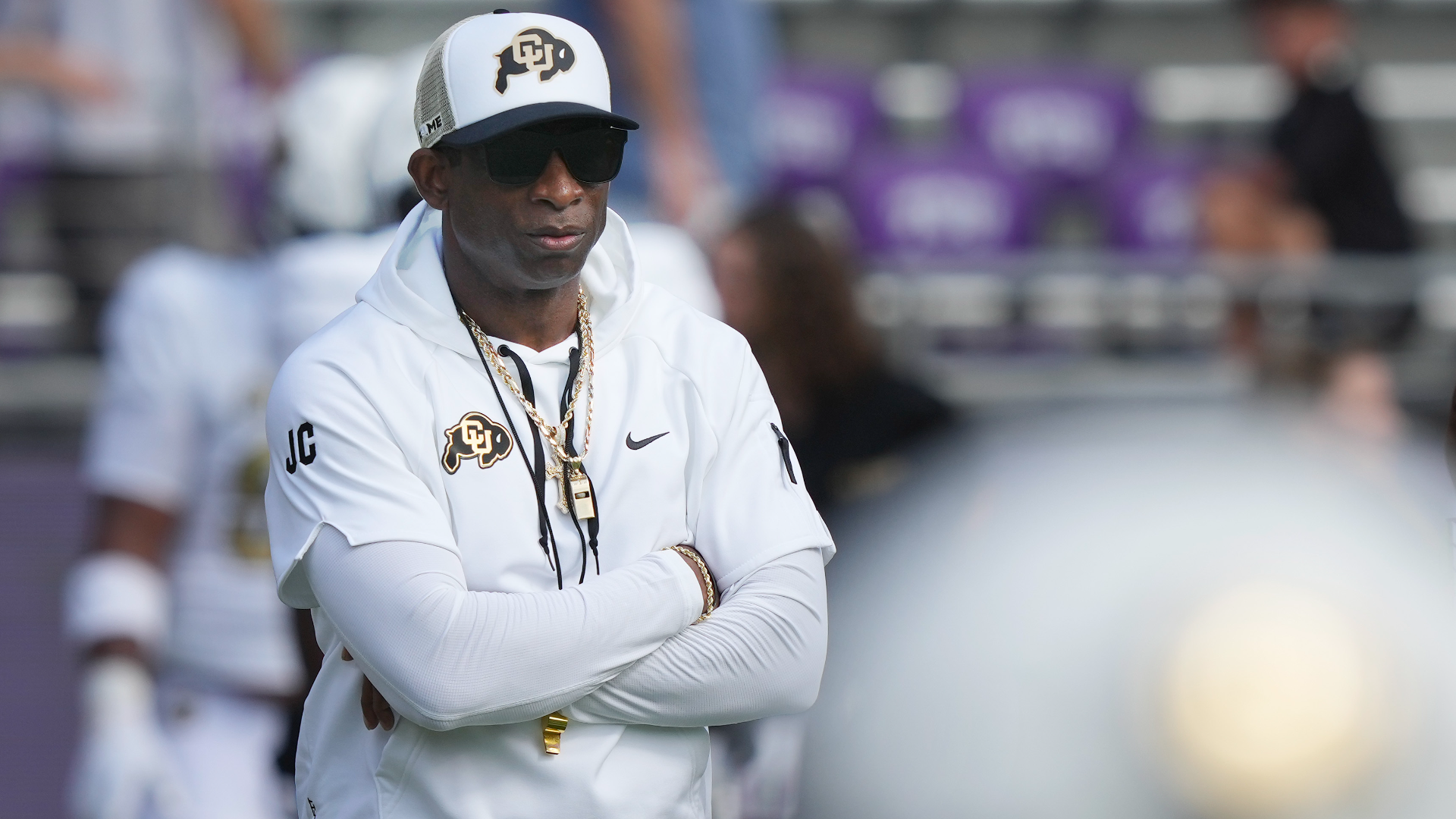 Coach Prime debuts new white and gold uniforms in Colorado debut ...