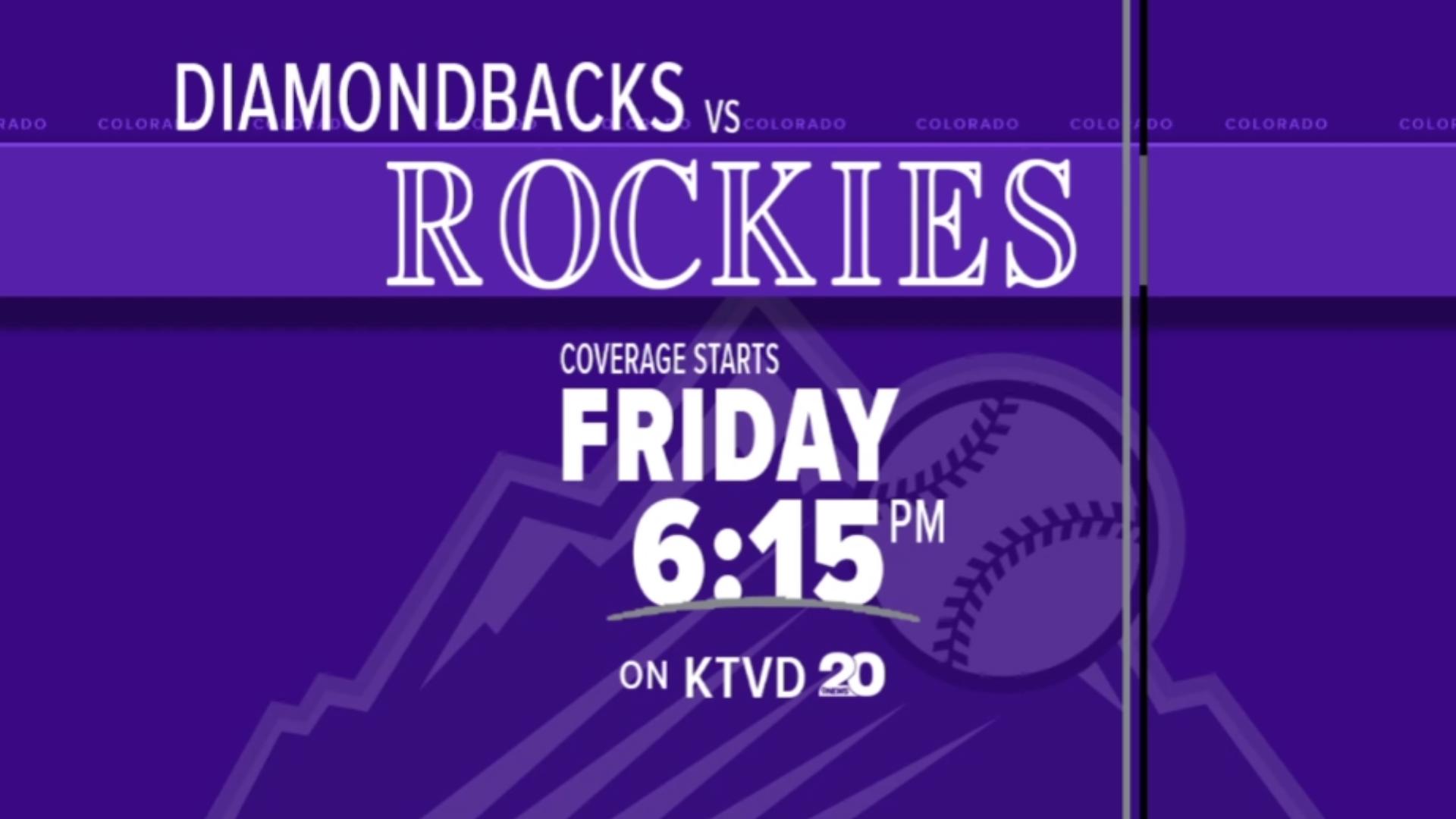 Rockies vs. Diamondbacks game airs free on KTVD in Colorado on Friday ...