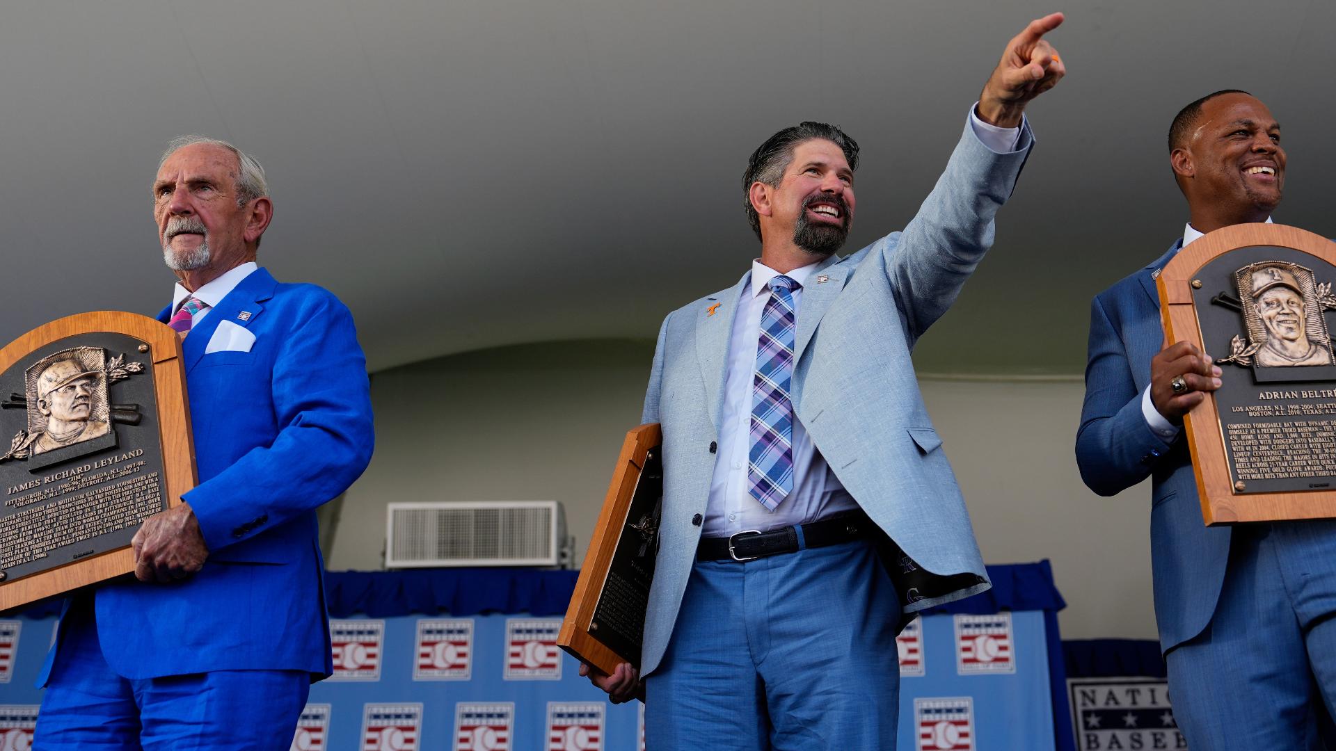 Rockies' Todd Helton inducted into Baseball Hall of Fame | 9news.com