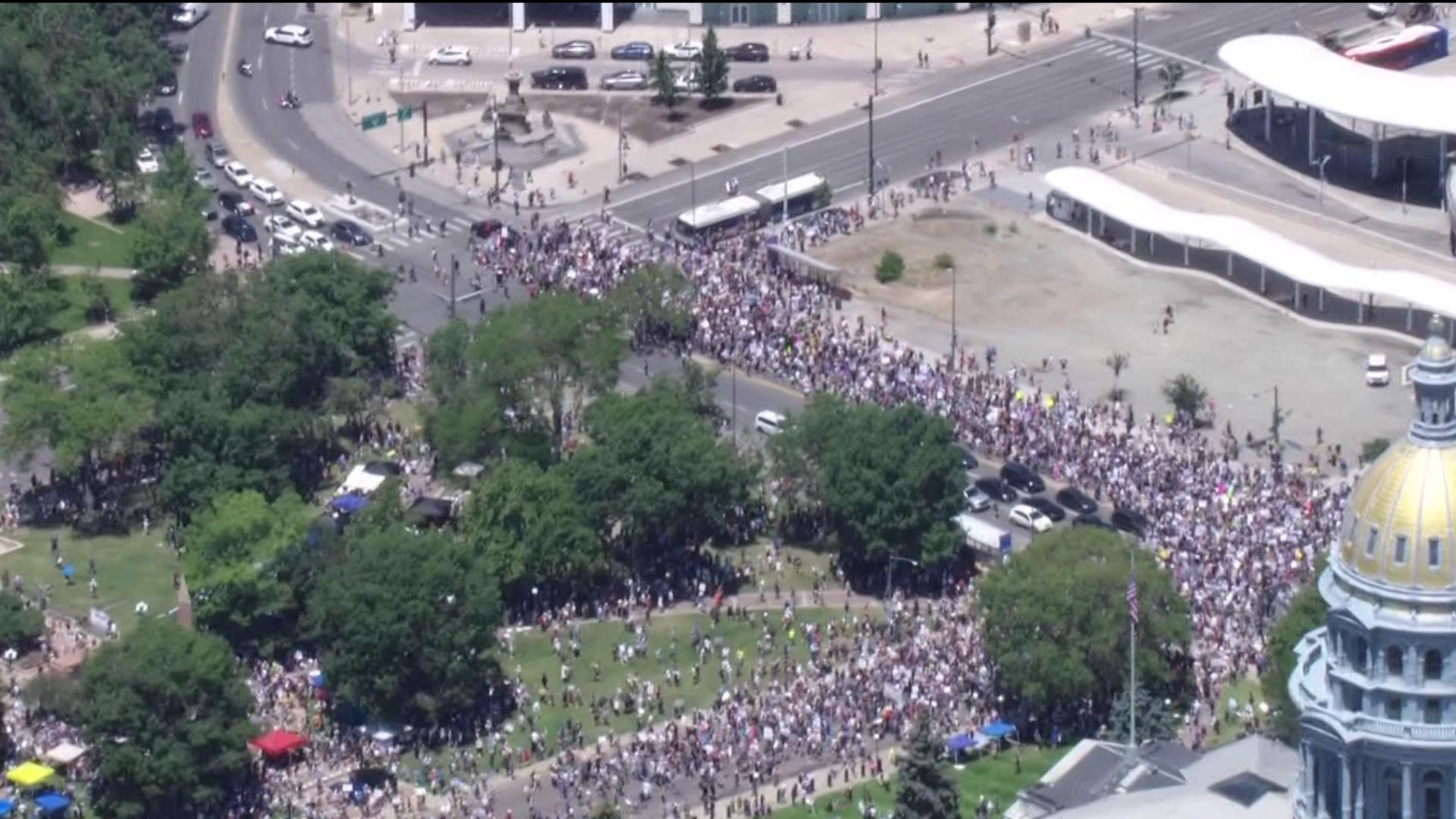 'No Kings' protests take place across Colorado Saturday | 9news.com