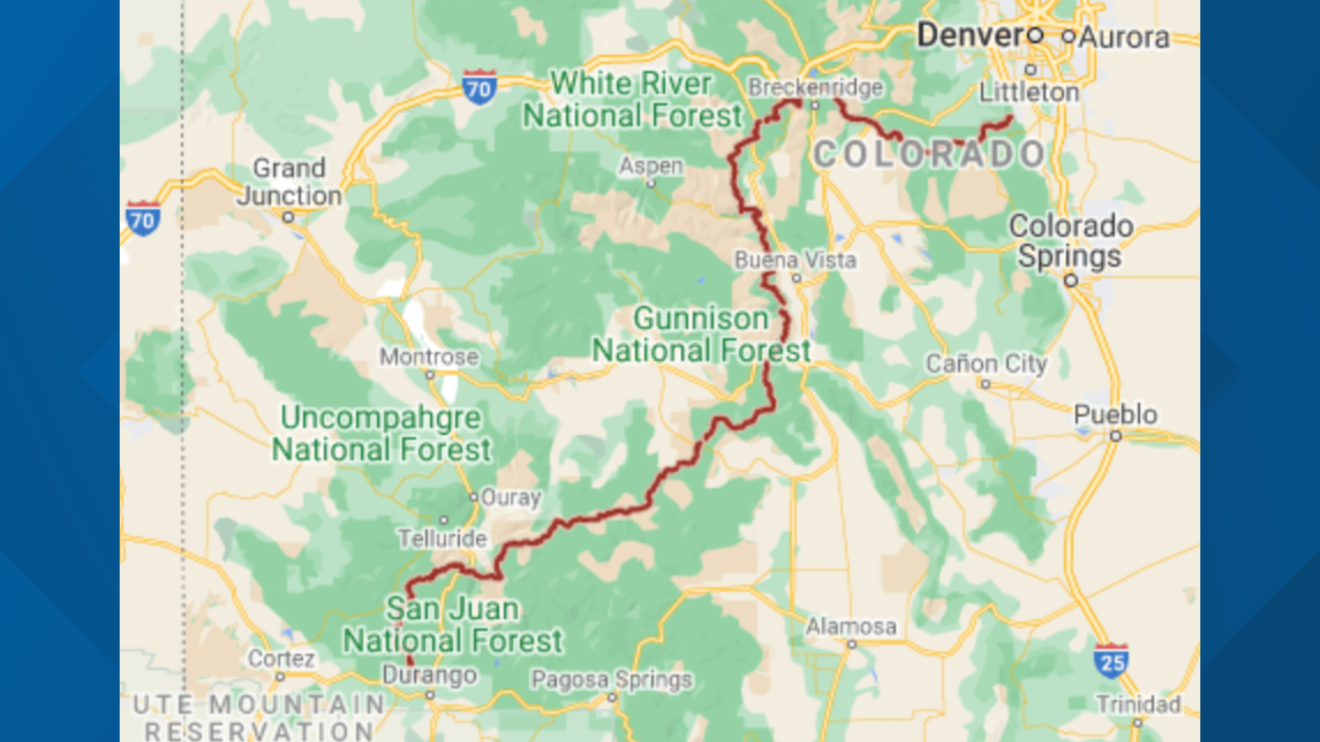 2 elite athletes attempt to run Colorado Trail | 9news.com