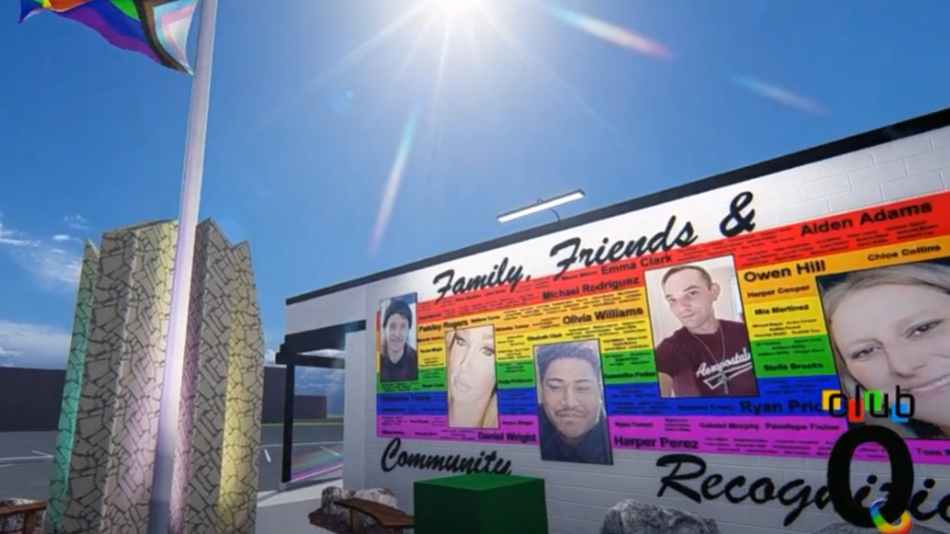 Club Q unveils 3D design for victim memorial | 9news.com